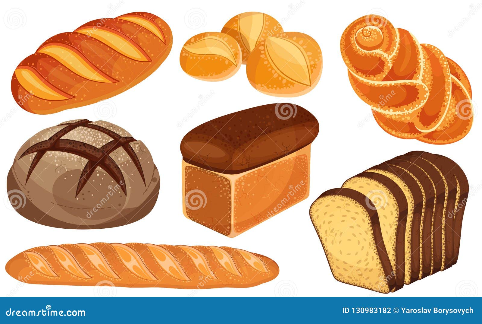 Pan Largo, Pan De Centeno, Baguette, Rollos, Pan Blanco, Pan Cortado ...