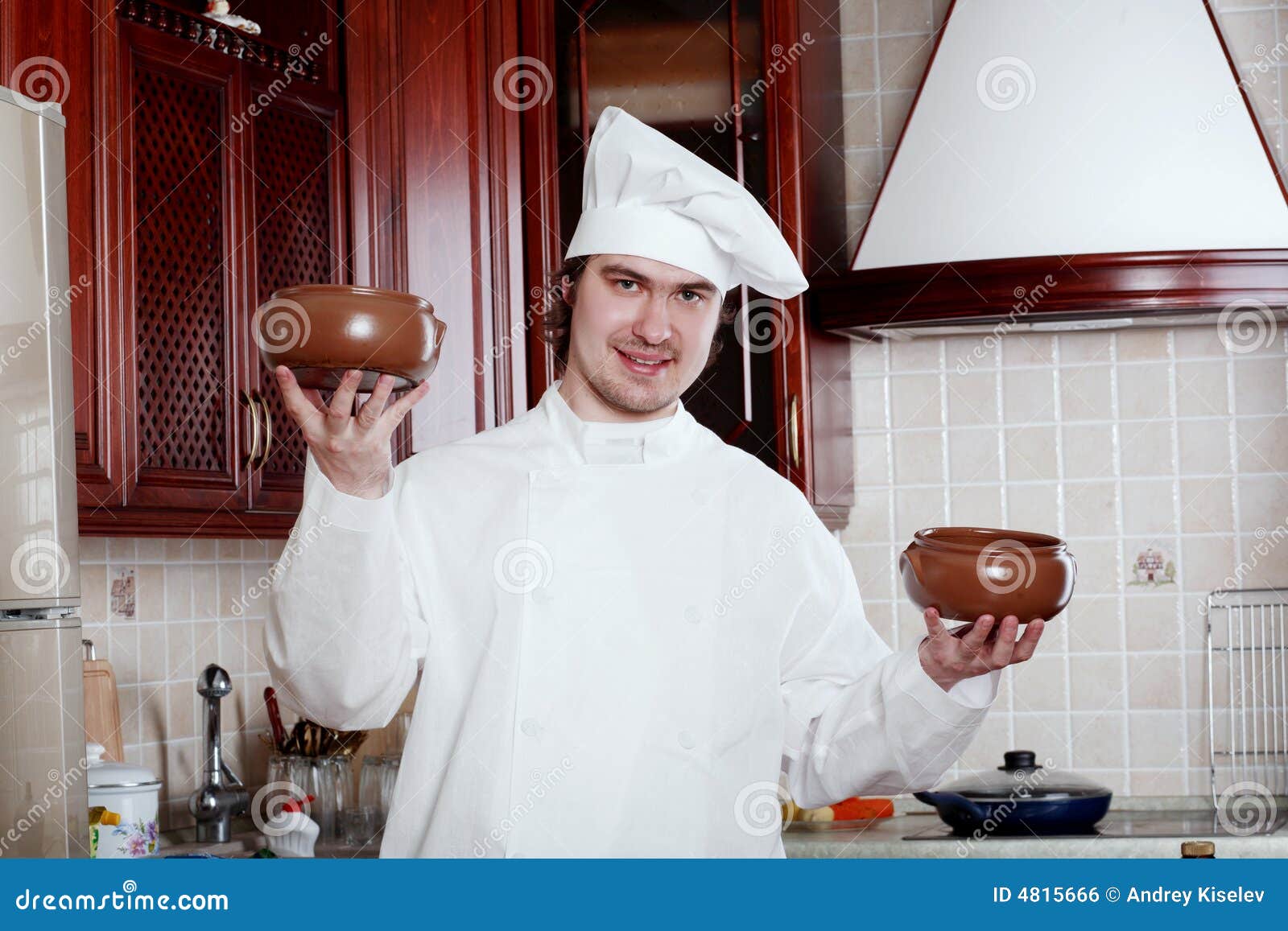 Pan And Man Picture. Image: 4815666