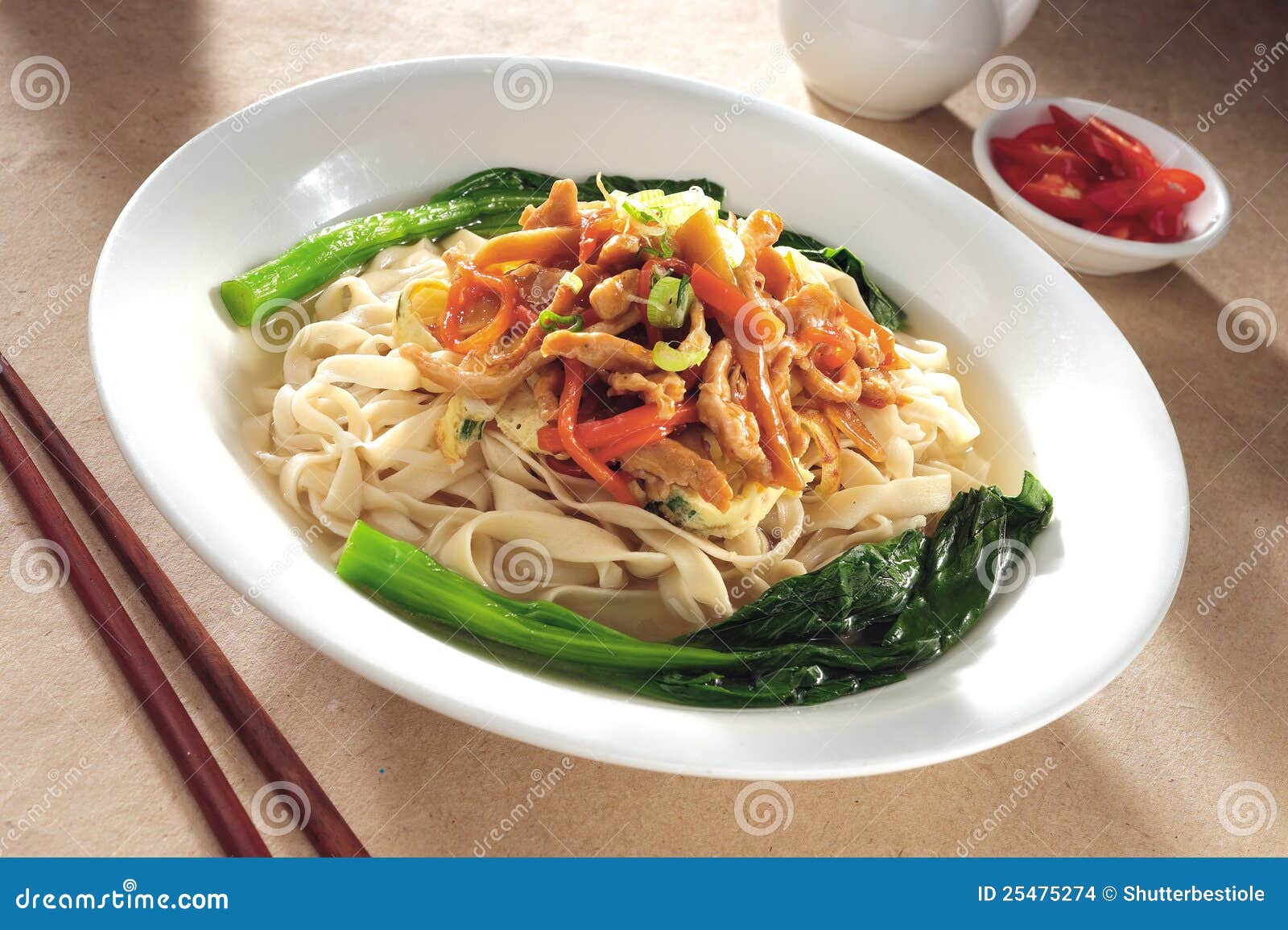Pan Mee stock photo. Image of cook, home, delicious, hungry - 25475274