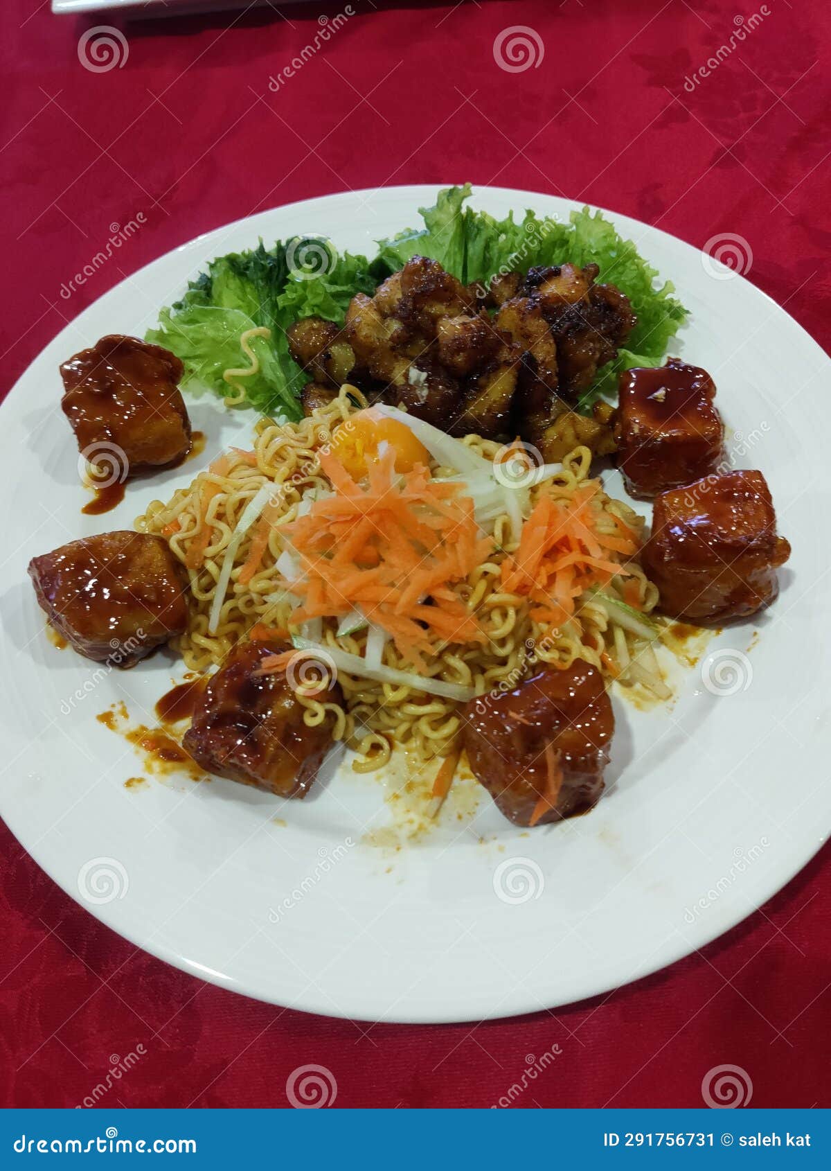 Pan mee stock image. Image of noodles, dish, chinese - 291756731