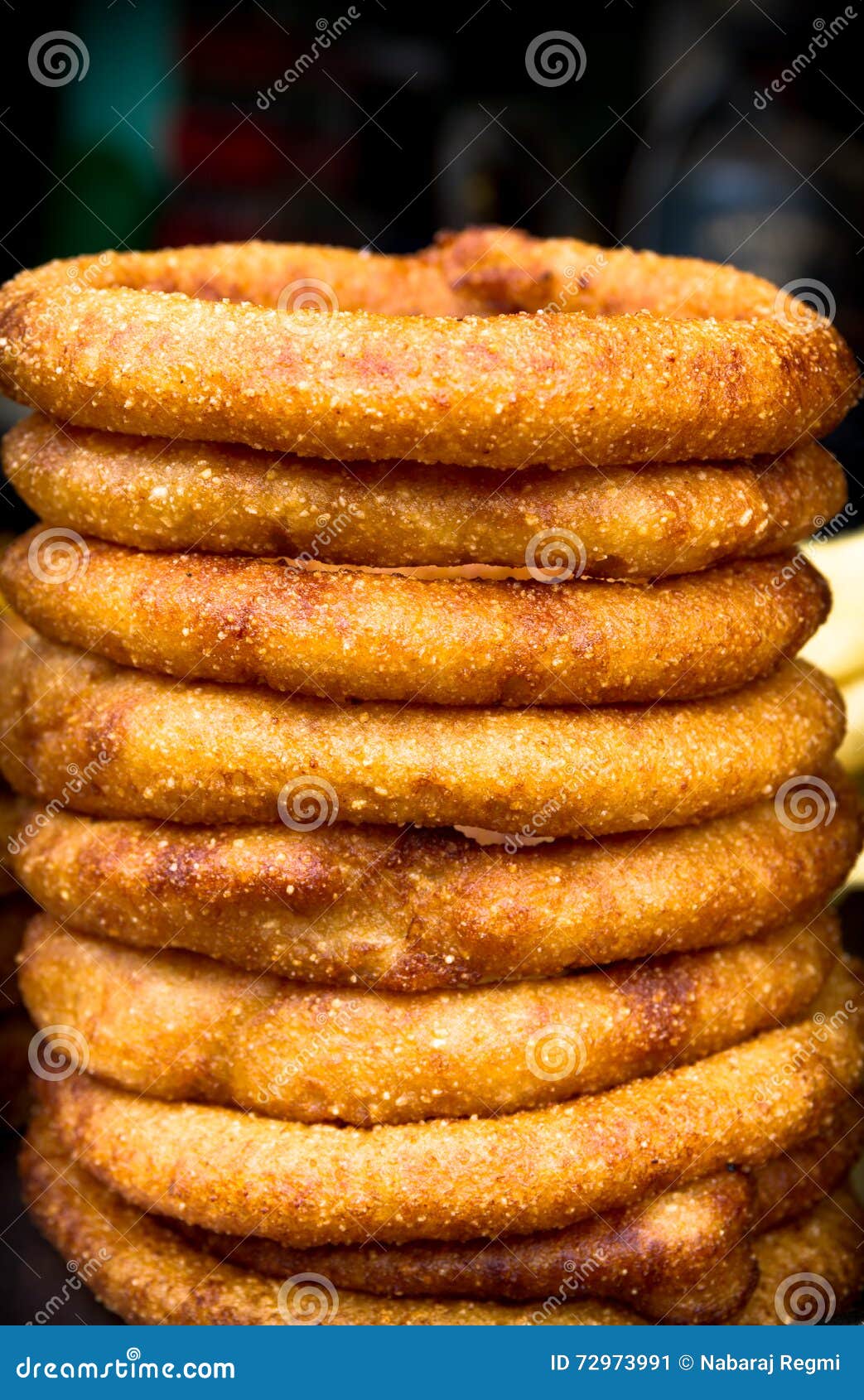 Pan O Sel Roti Del Estilo Del Nepali Imagen de archivo - Imagen de ...