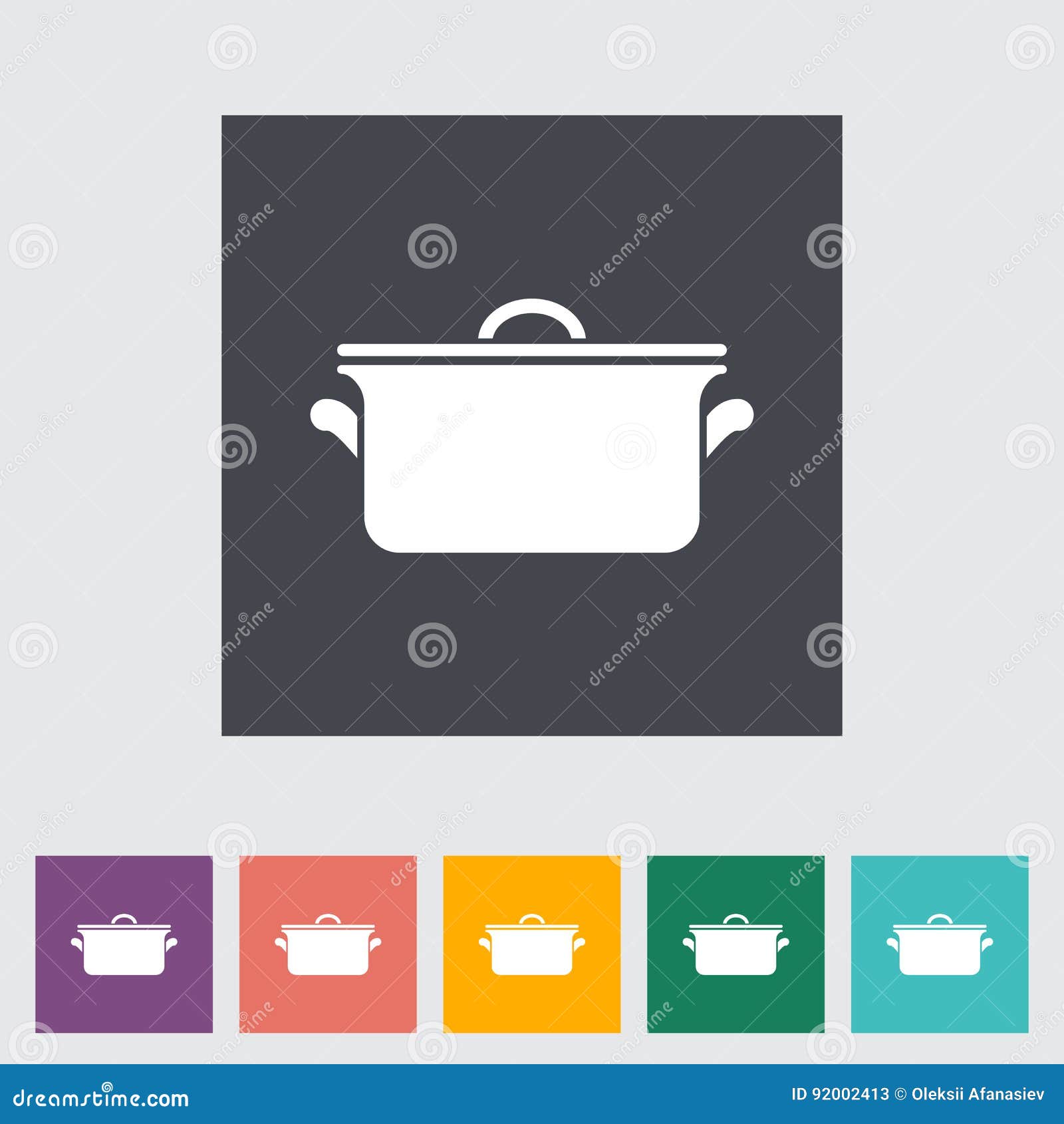 Pan pictogram vector illustratie. Illustration of apparatuur - 92002413