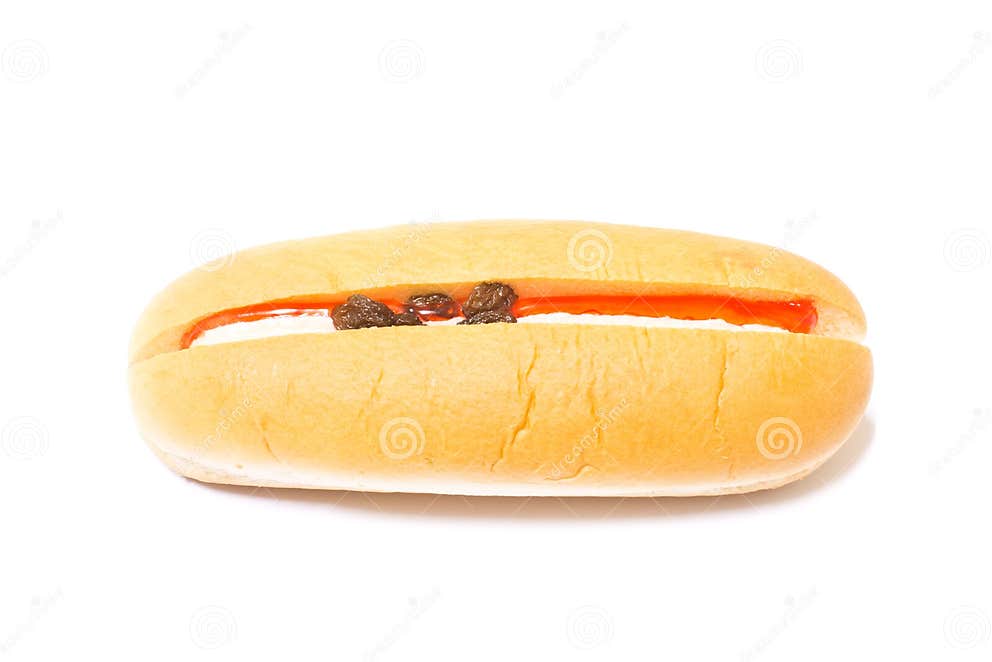 Pan poner crema foto de archivo. Imagen de primer, torcer - 42352996