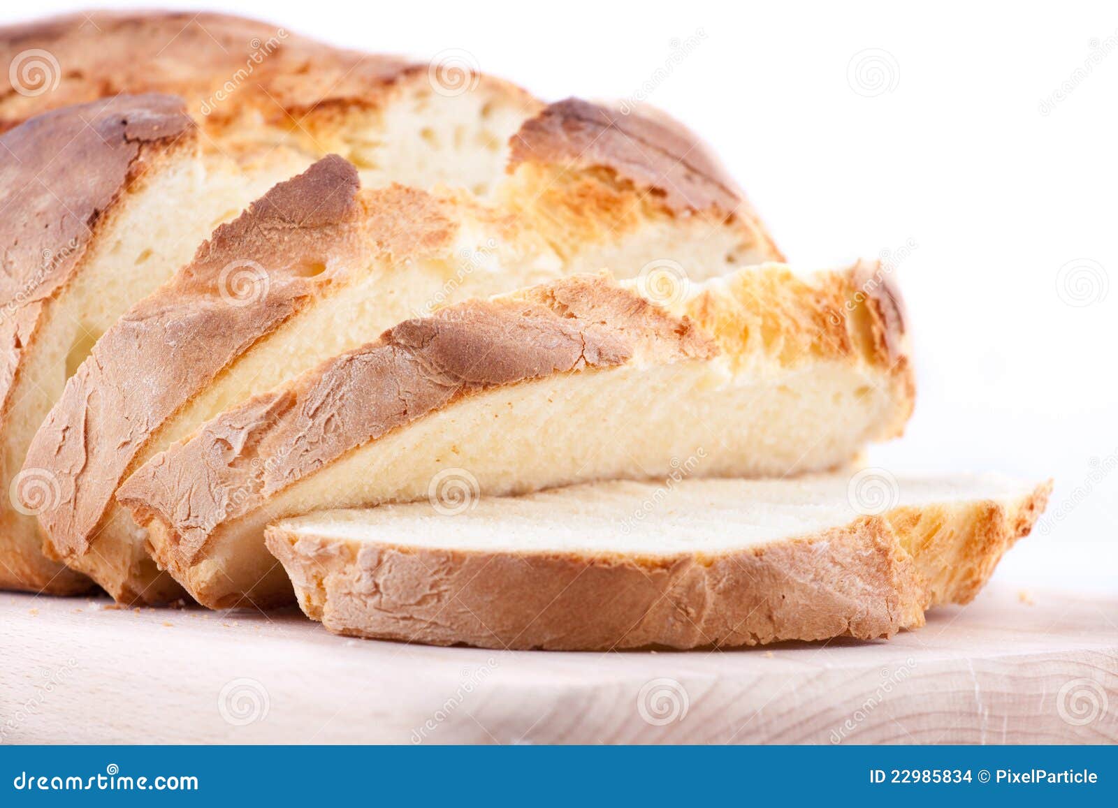 Pan rebanado foto de archivo. Imagen de cocinero, emparedado - 22985834