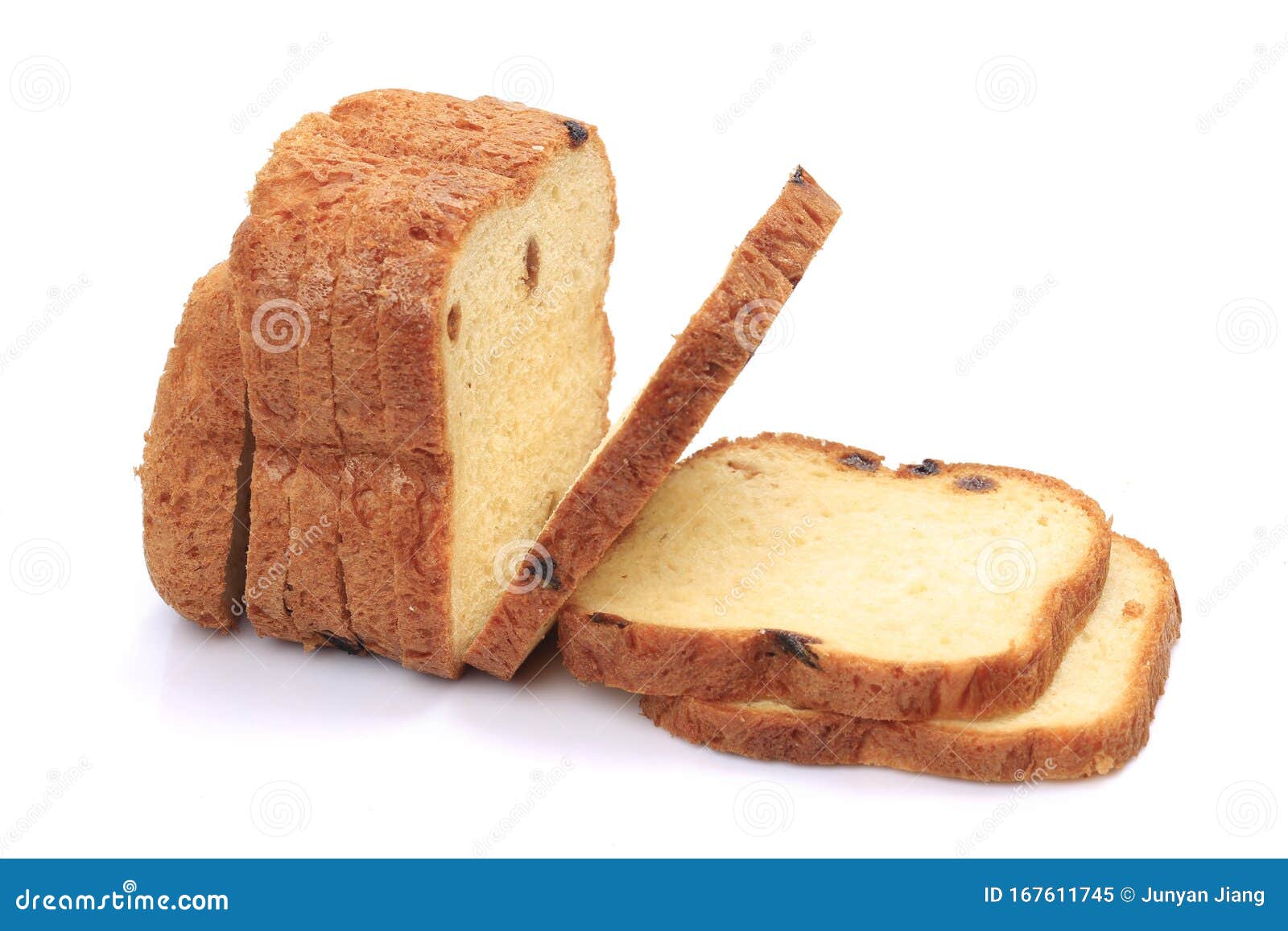 Pan rebanado imagen de archivo. Imagen de horizontal - 167611745