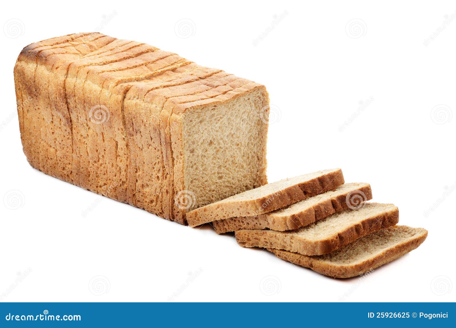 Pan rebanado entero imagen de archivo. Imagen de desayuno - 25926625