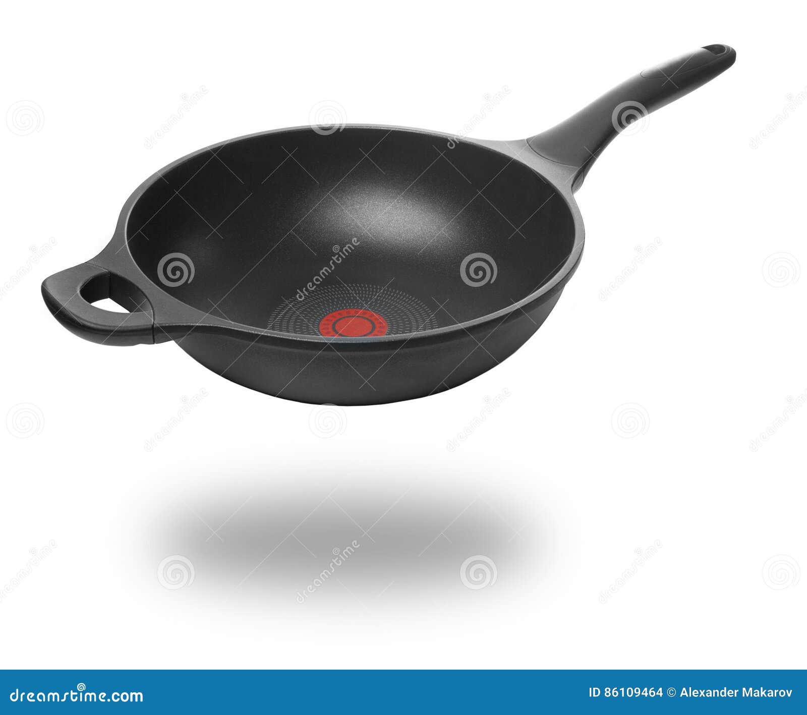 Pan with Shadow, Angle View. Stock Photo - Image of food, metal: 86109464