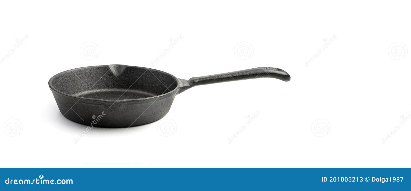 Pan Side View Isolated on a White Background. Panorama with Space To ...