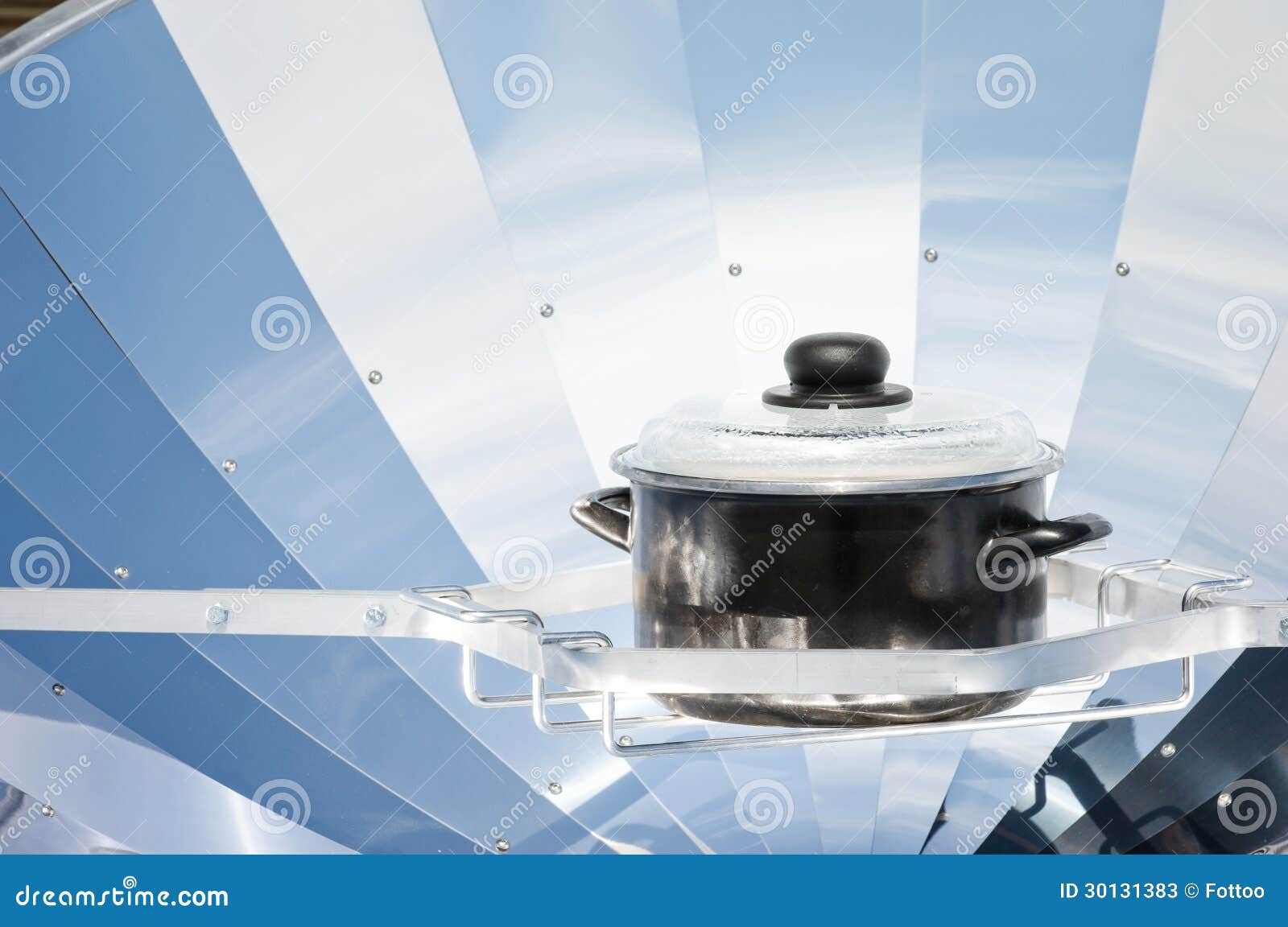 Solar cooking stock image. Image of solar, metal, kitchen - 30131383