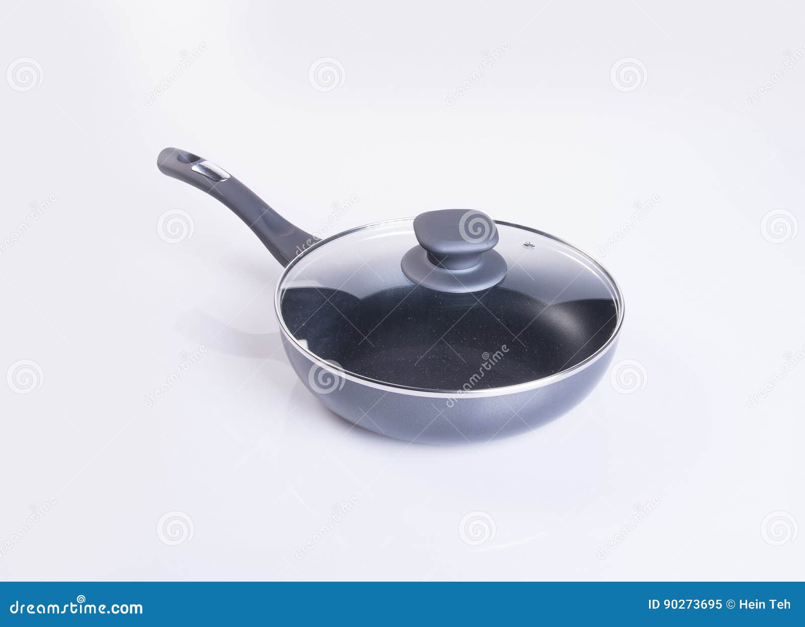Pan or Stainless Steel Pan on Background. Stock Image - Image of ...