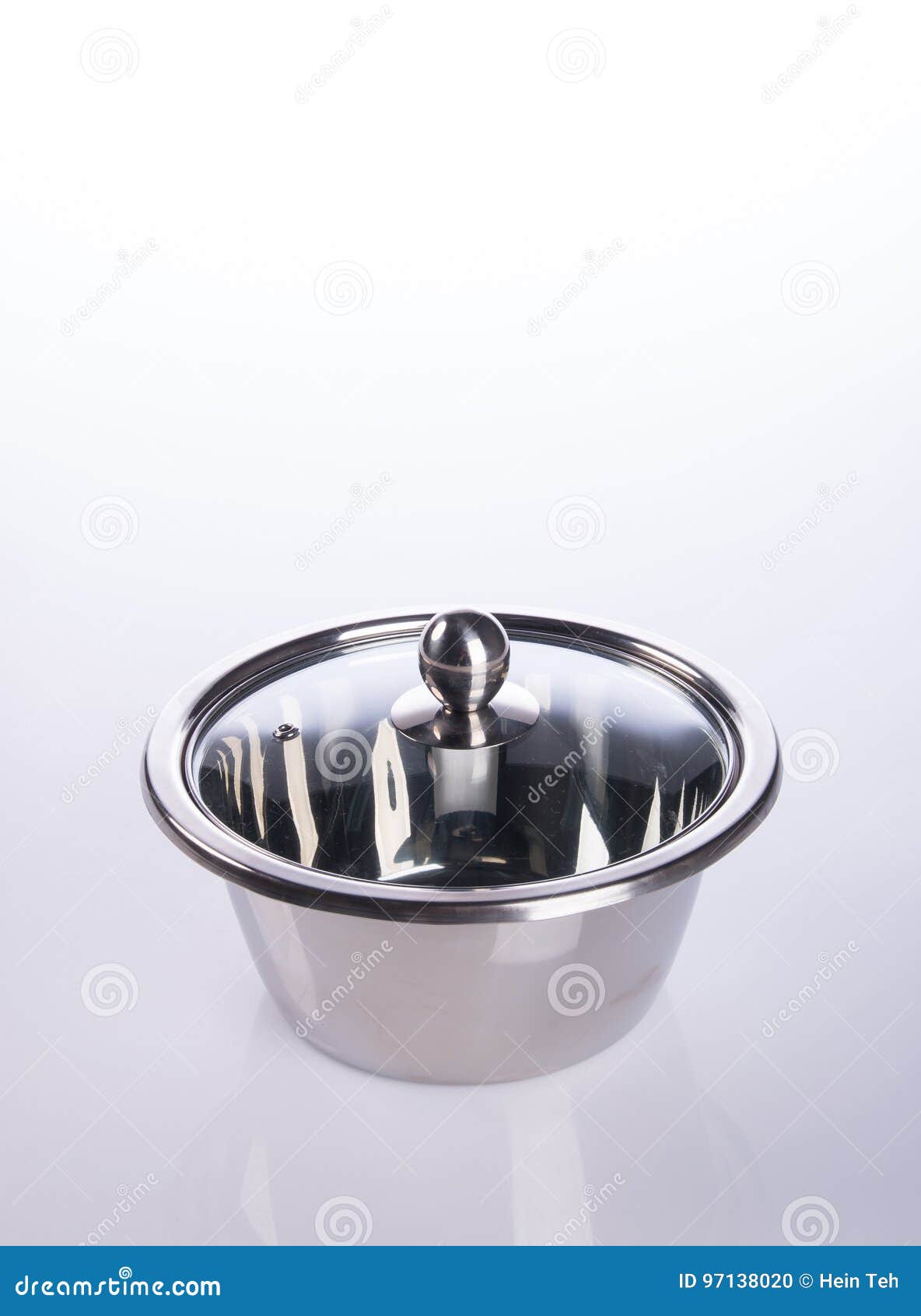 Pan or Stainless Steel Pan on Background. Stock Photo - Image of ...