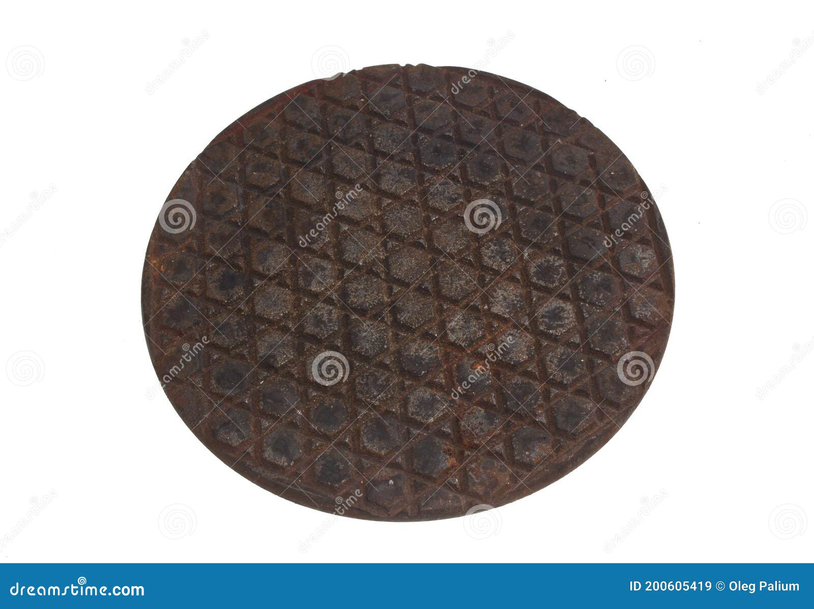 Pan Stand Isolated on White Background Stock Image - Image of iron ...