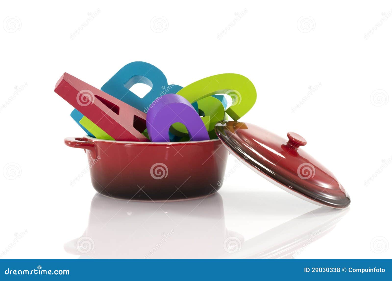 Pan with text stock photo. Image of childhood, grammar - 29030338
