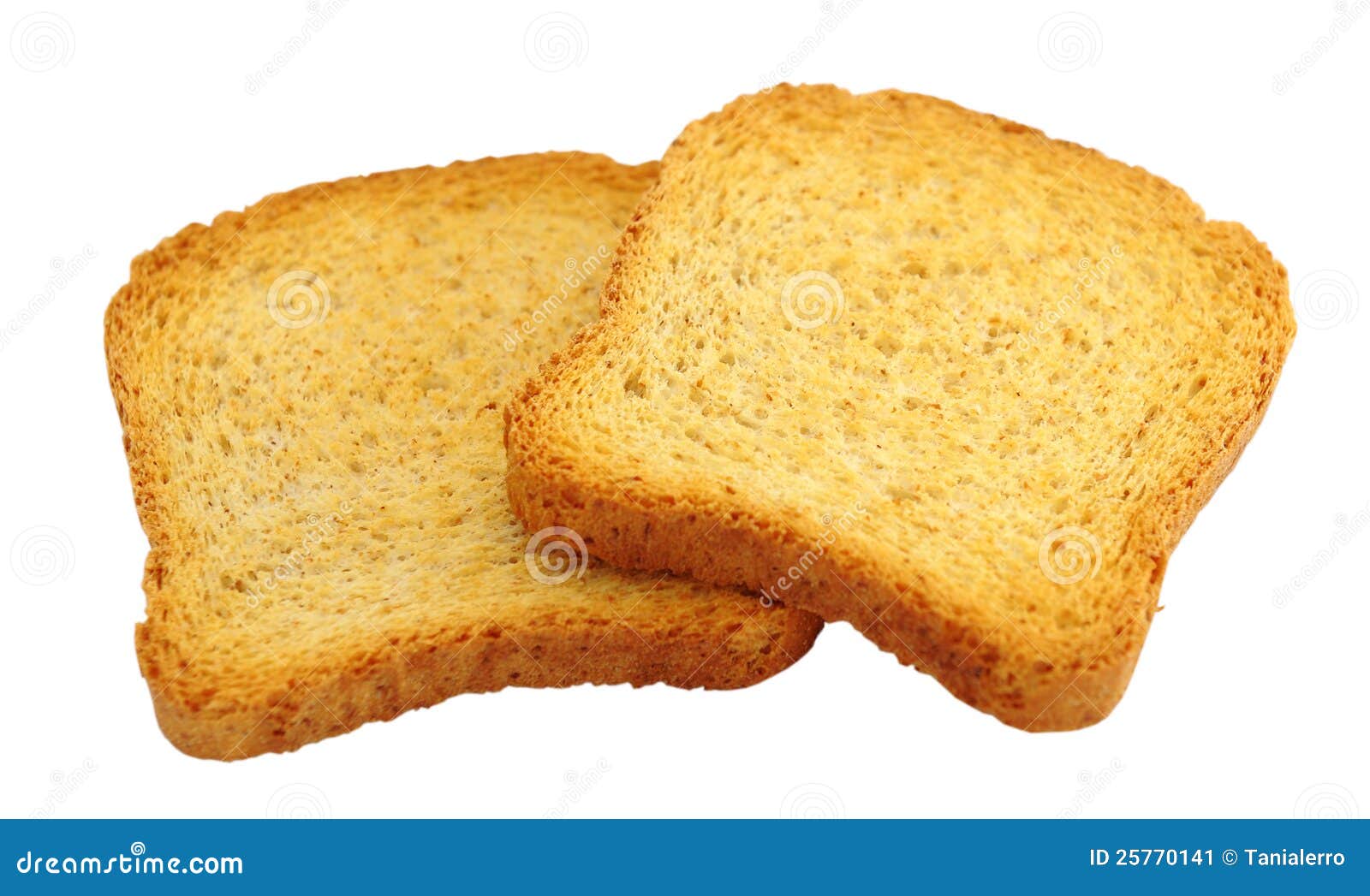Pan tostado aislado imagen de archivo. Imagen de emparedado - 25770141