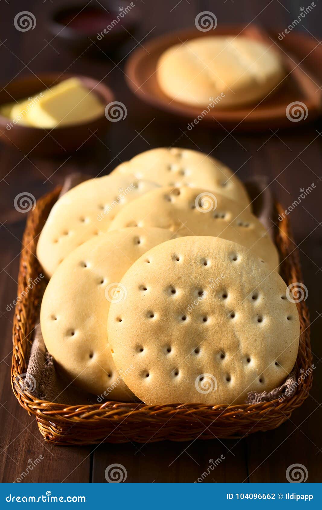Pan Tradicional Rolls De Hallulla Del Chileno Foto de archivo - Imagen ...