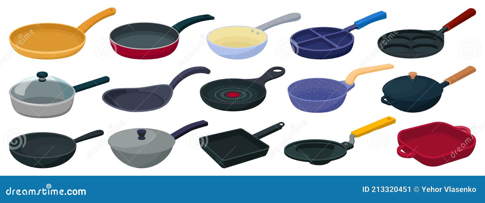 Illustration Of Griddle Pan Cartoon Vector | CartoonDealer.com #131903253