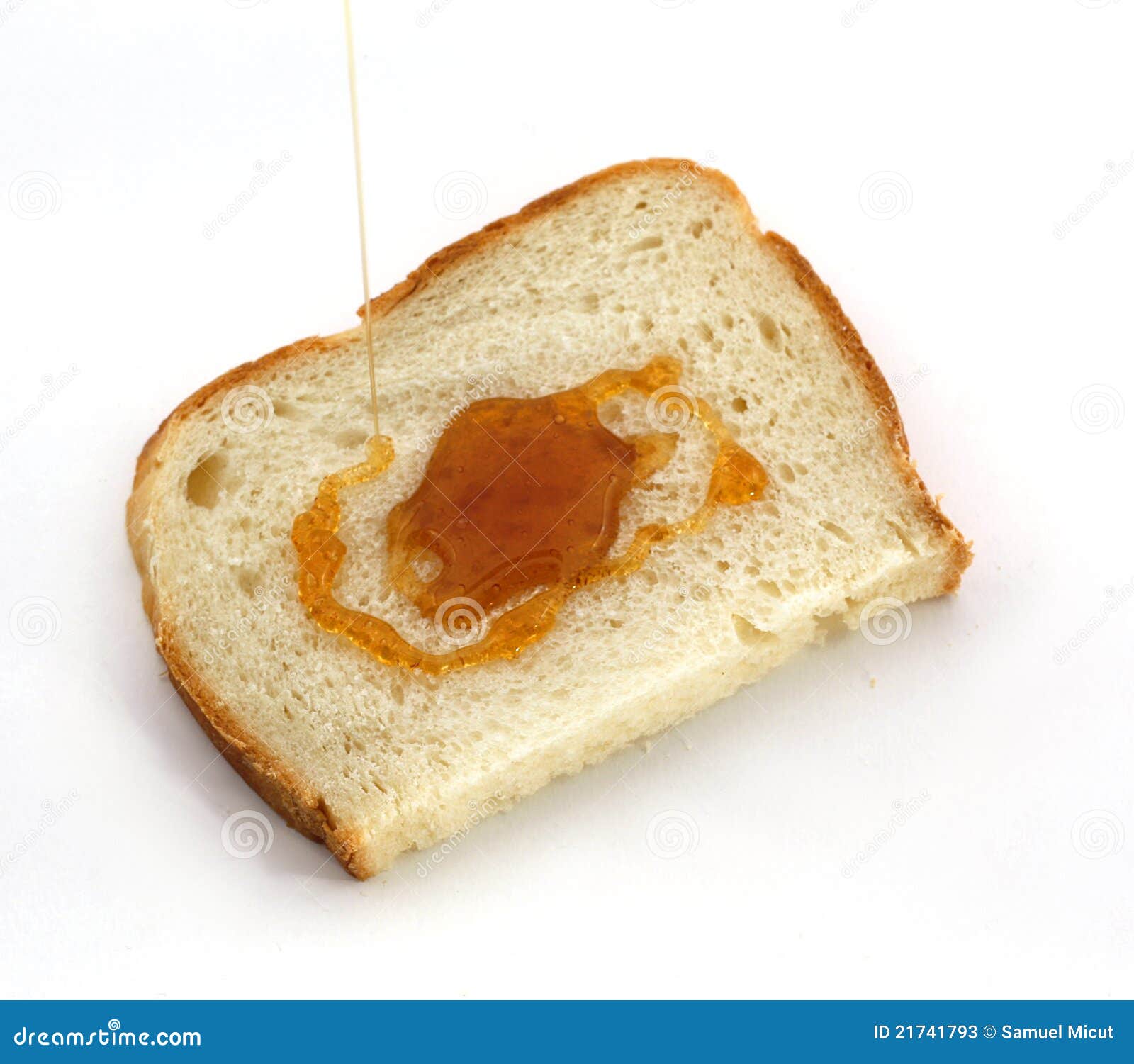 Pan y miel imagen de archivo. Imagen de miel, cierre - 21741793