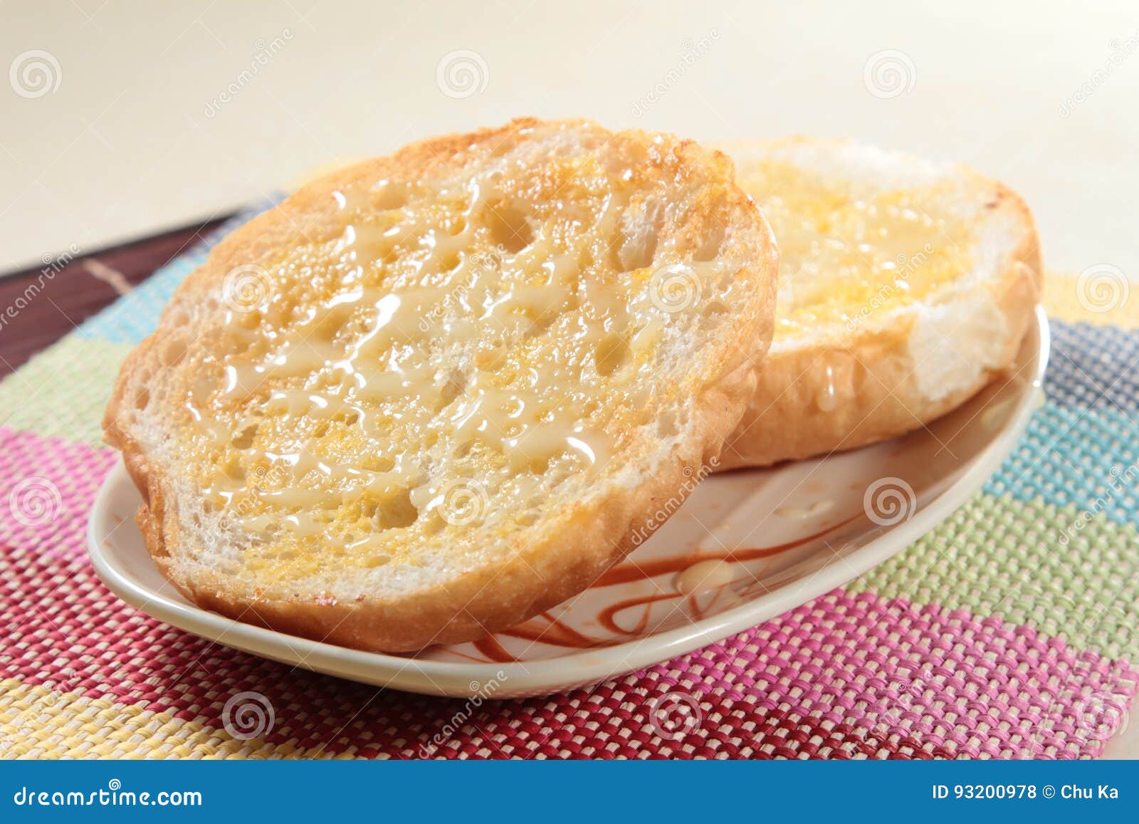 Pan y tostada foto de archivo. Imagen de bocado, dieta - 93200978