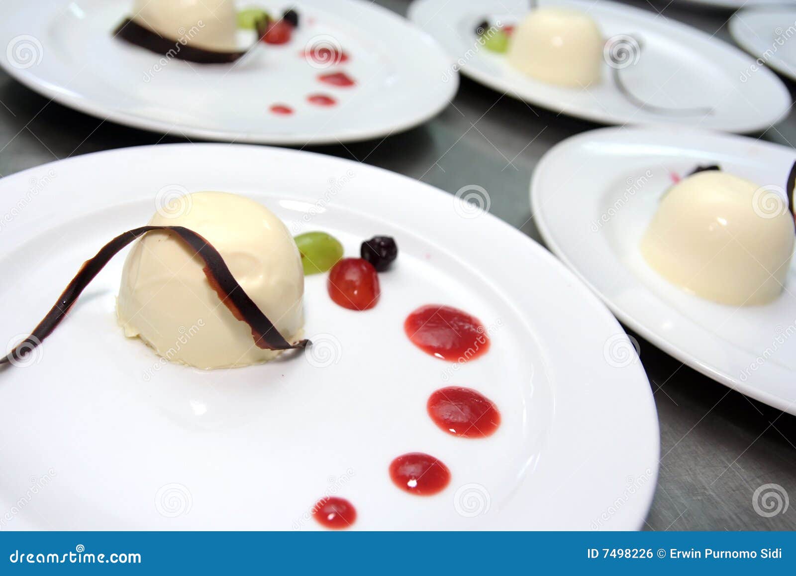 Panacota dessert stock photo. Image of panacota, dessert - 7498226