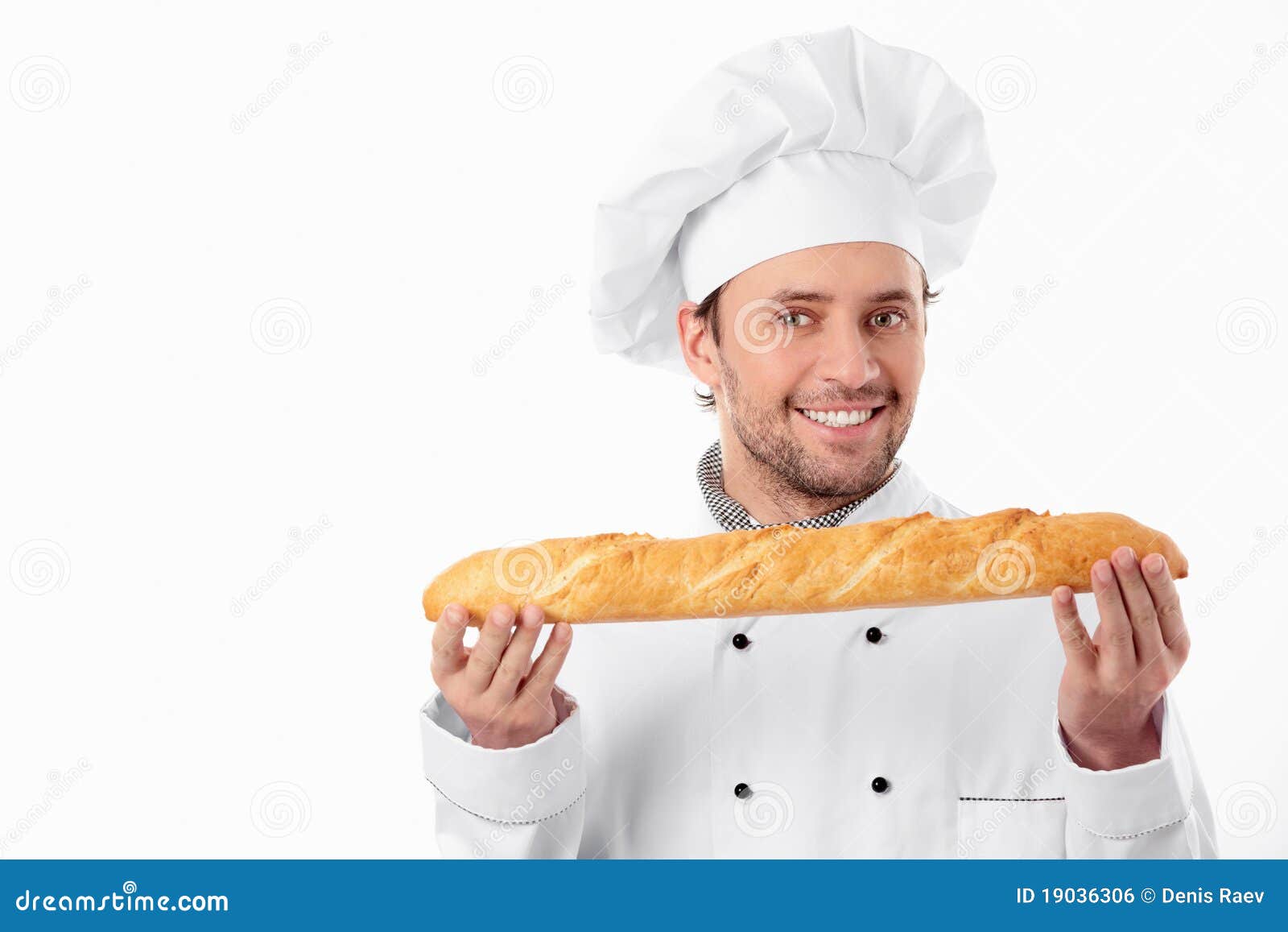 Panadero foto de archivo. Imagen de alimento, sombrero - 19036306