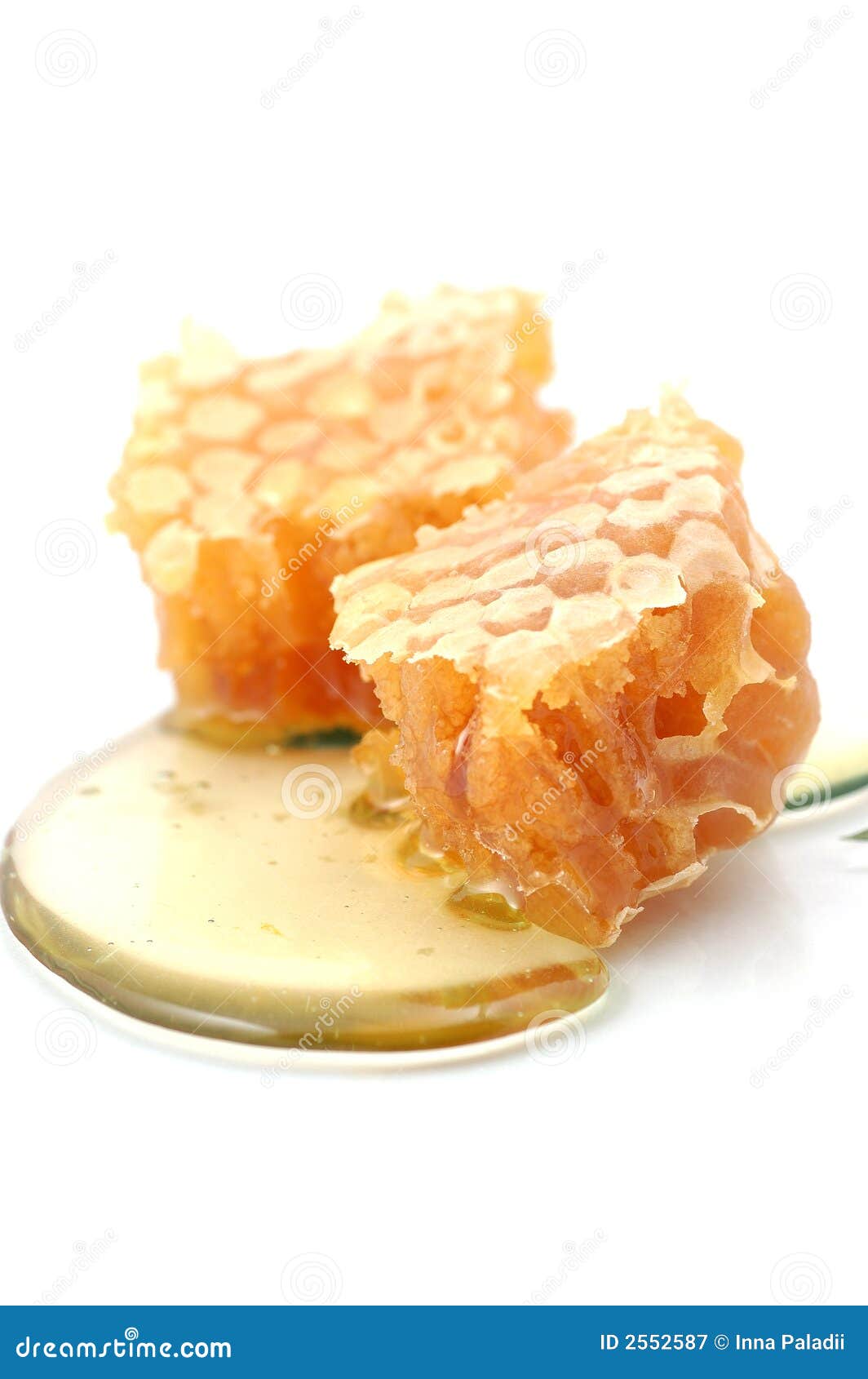 Panal imagen de archivo. Imagen de postre, macro, objeto - 2552587