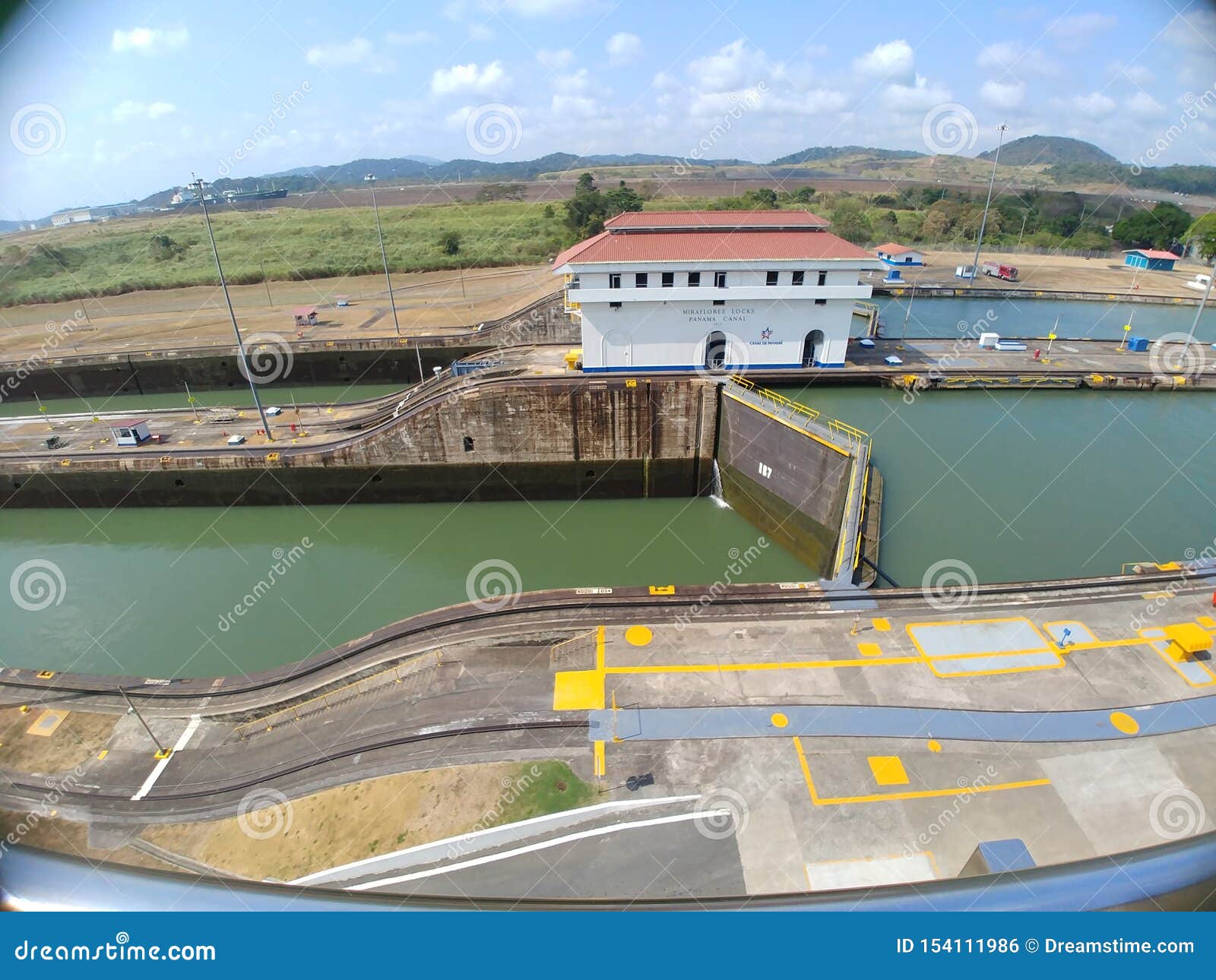 Panama editorial photo. Image of ship, canal, panamax - 154111986