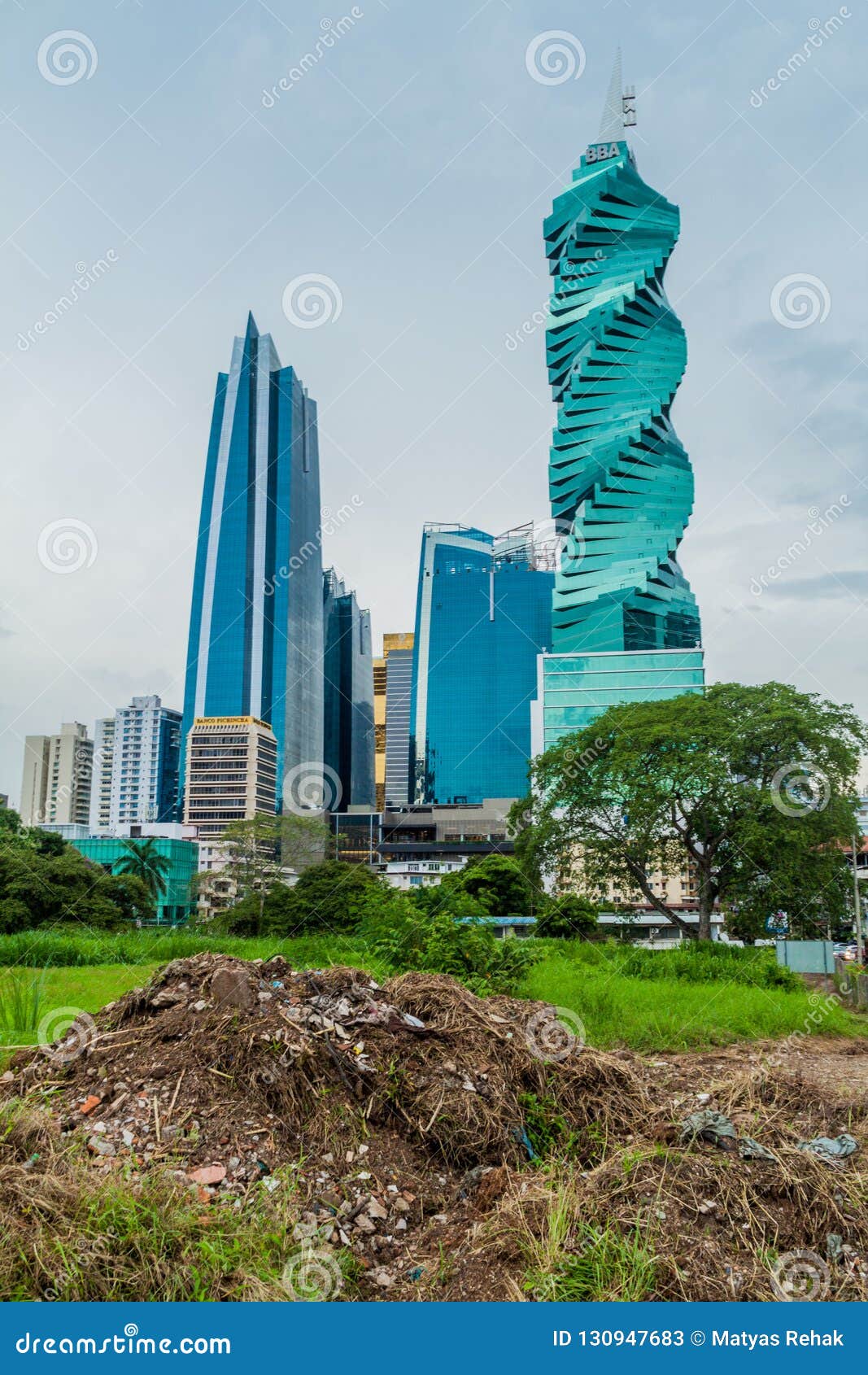 El Tornillo F&F Tower In Panama Editorial Photo | CartoonDealer.com ...