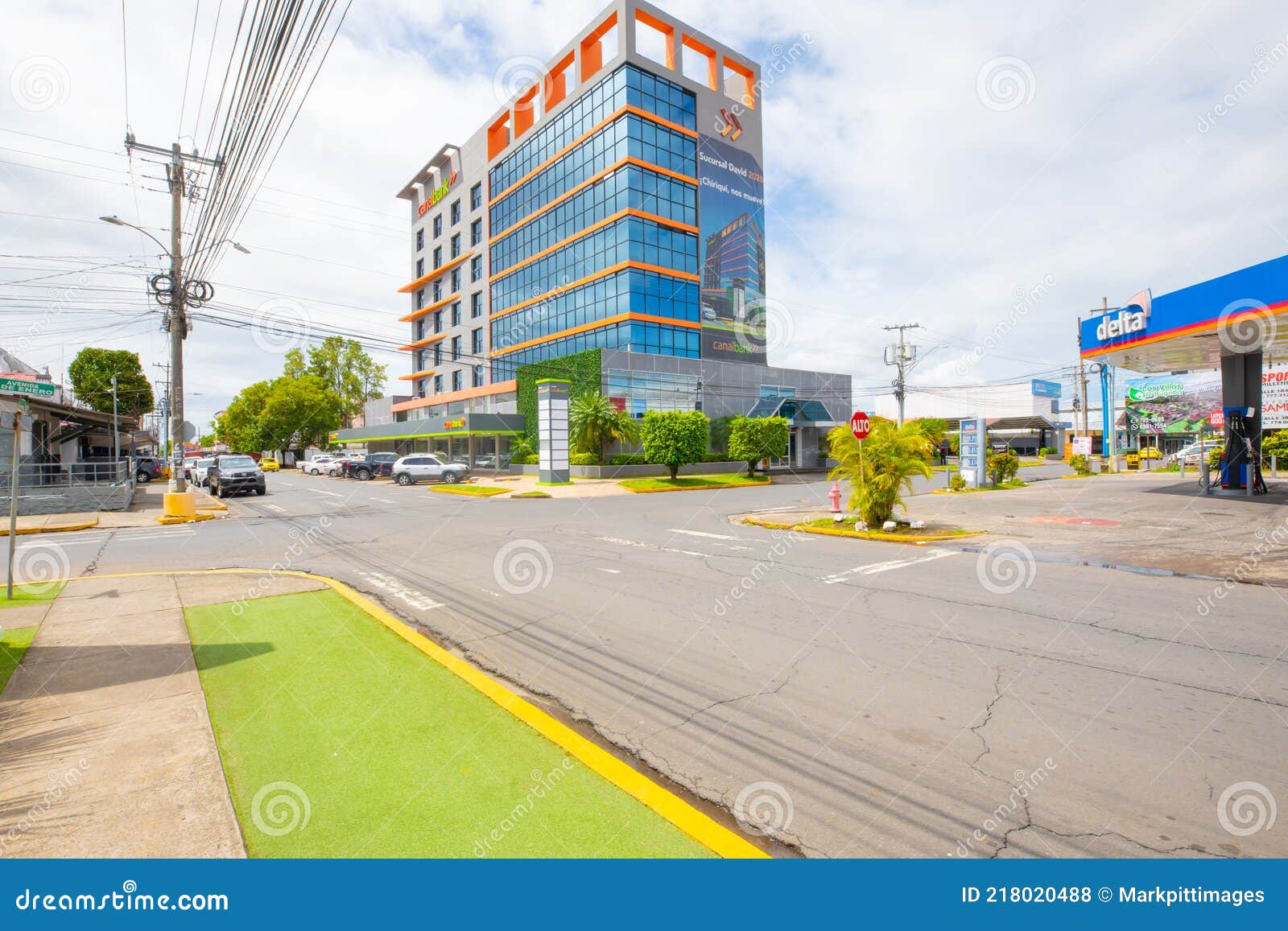 Panama David, City Mall And Chiriqui Mall Buildings Editorial Photo ...