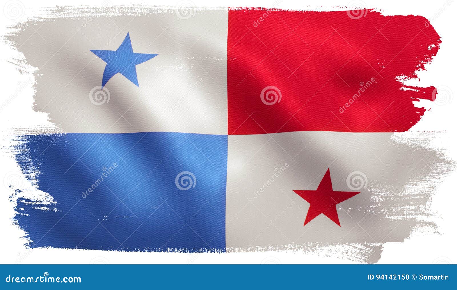 Panama Flag stock illustration. Illustration of national - 94142150