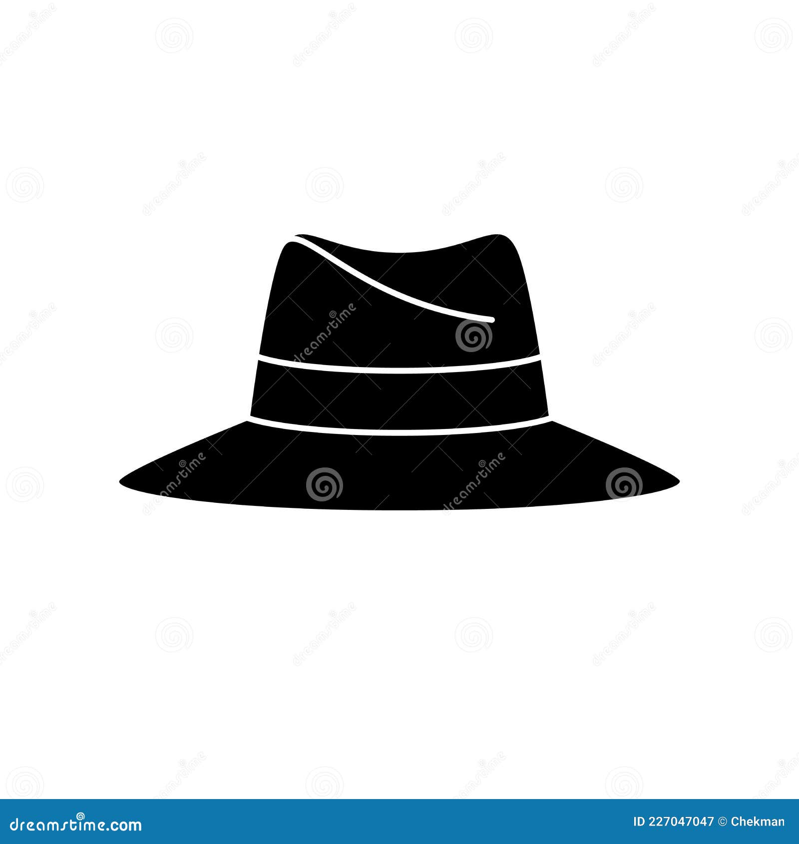 Panama Hat Icon. Vintage Panama Hat Icon. Vector Panama Hat Icon Stock ...