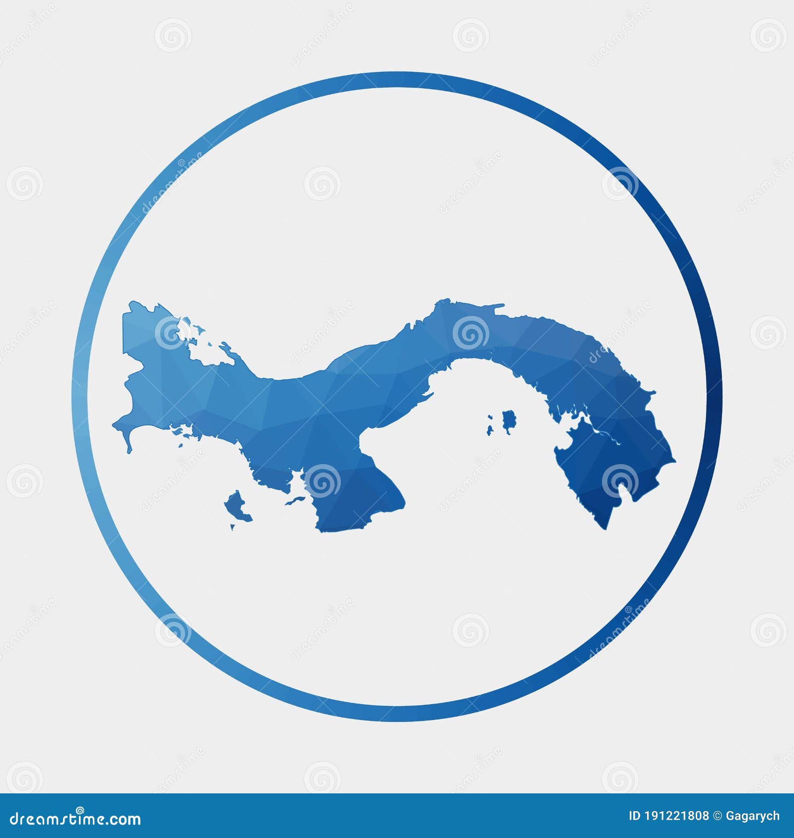 Panama icon. stock vector. Illustration of isolated - 191221808