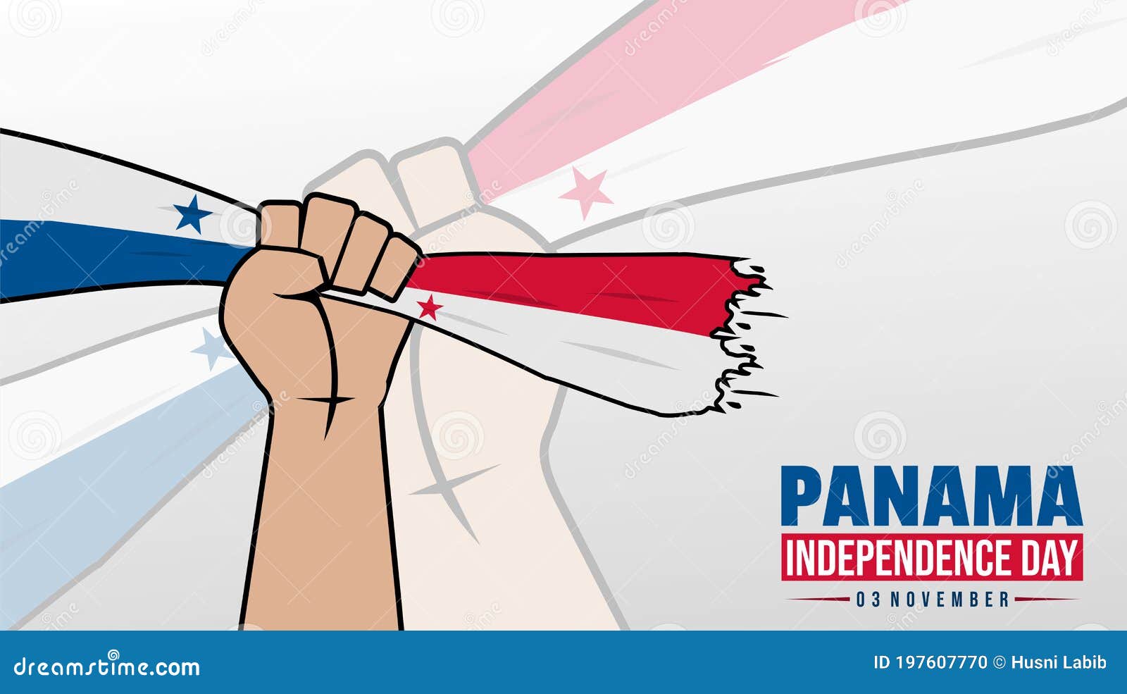 Panama Independence Day Quotes Cartoon Vector | CartoonDealer.com ...