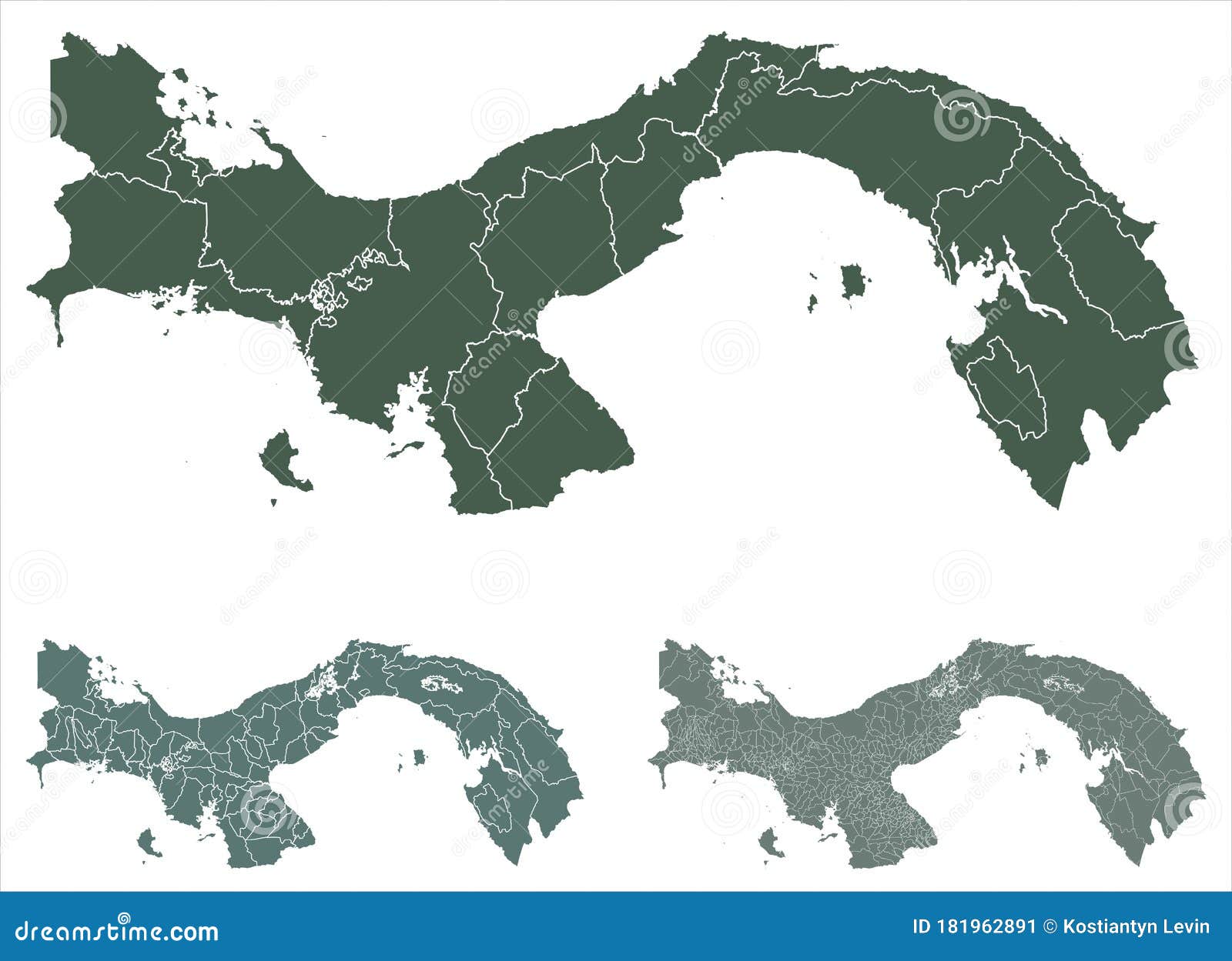 Panama Infographic Map Vector Illustration. | CartoonDealer.com #126266084