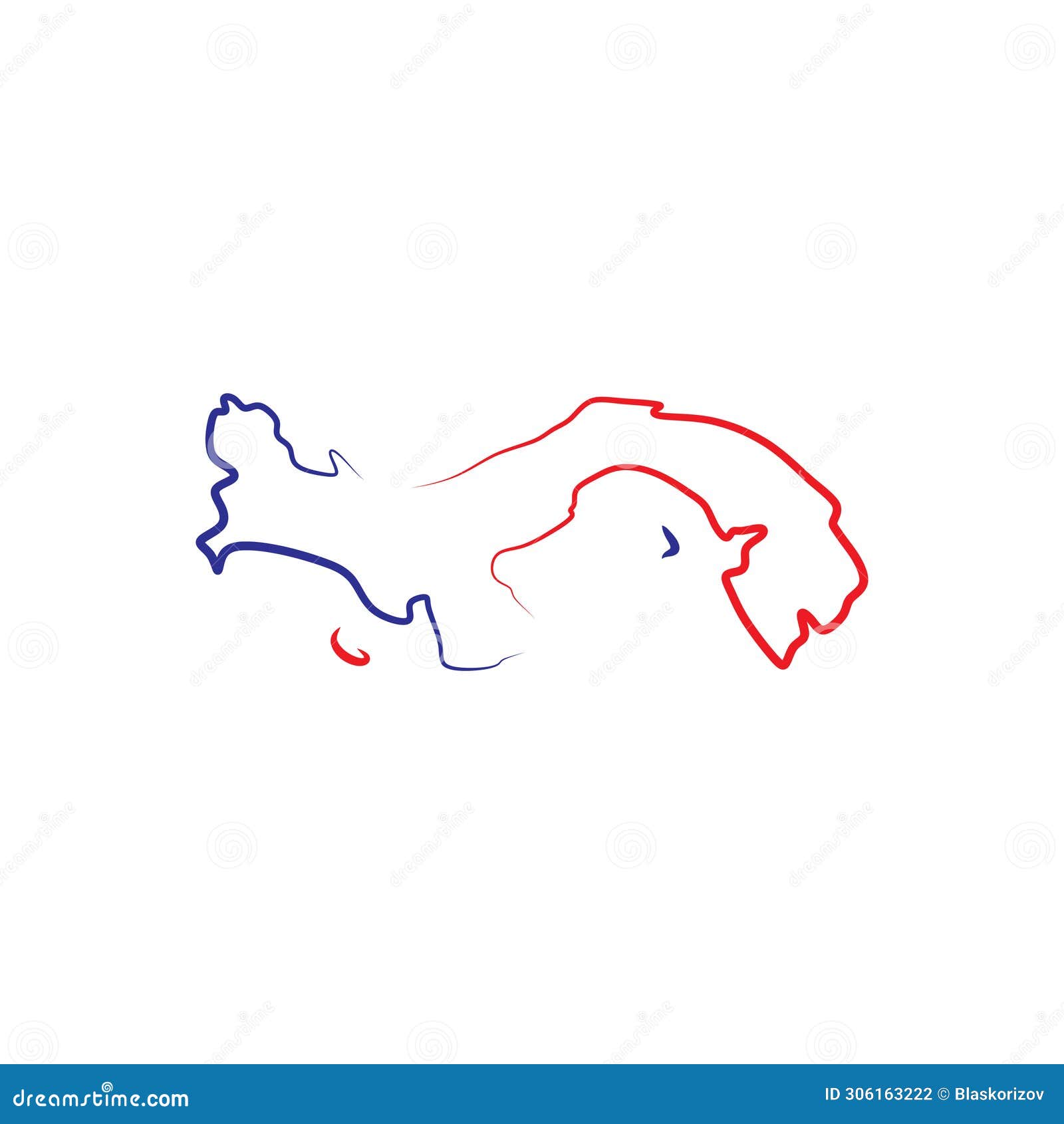 Panama Map Vector Logo Icon Stock Vector - Illustration of nation ...