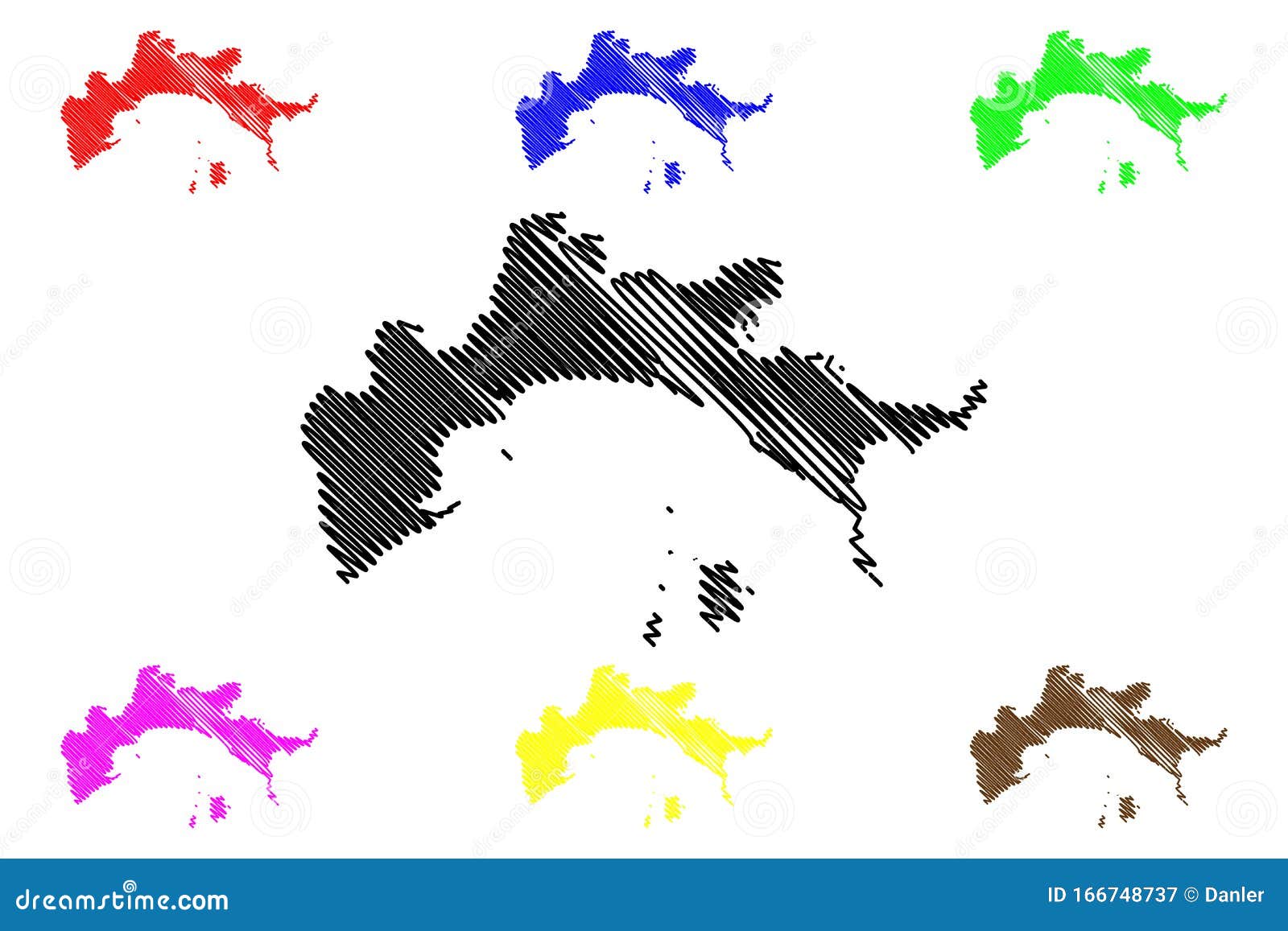 Panama Province Republic of Panama, Provinces of Panama Map Vector ...