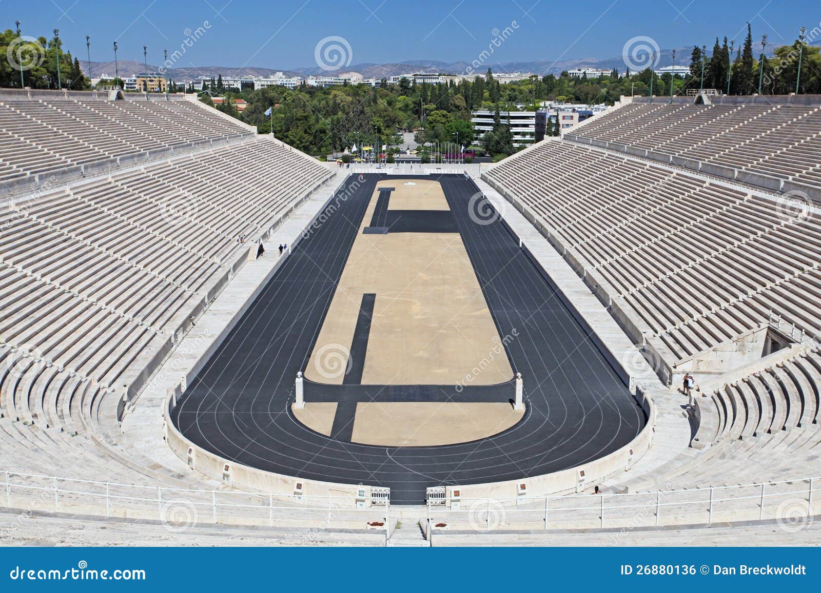 The Panathenaic Stadium in Athens Editorial Photo - Image of stadium ...