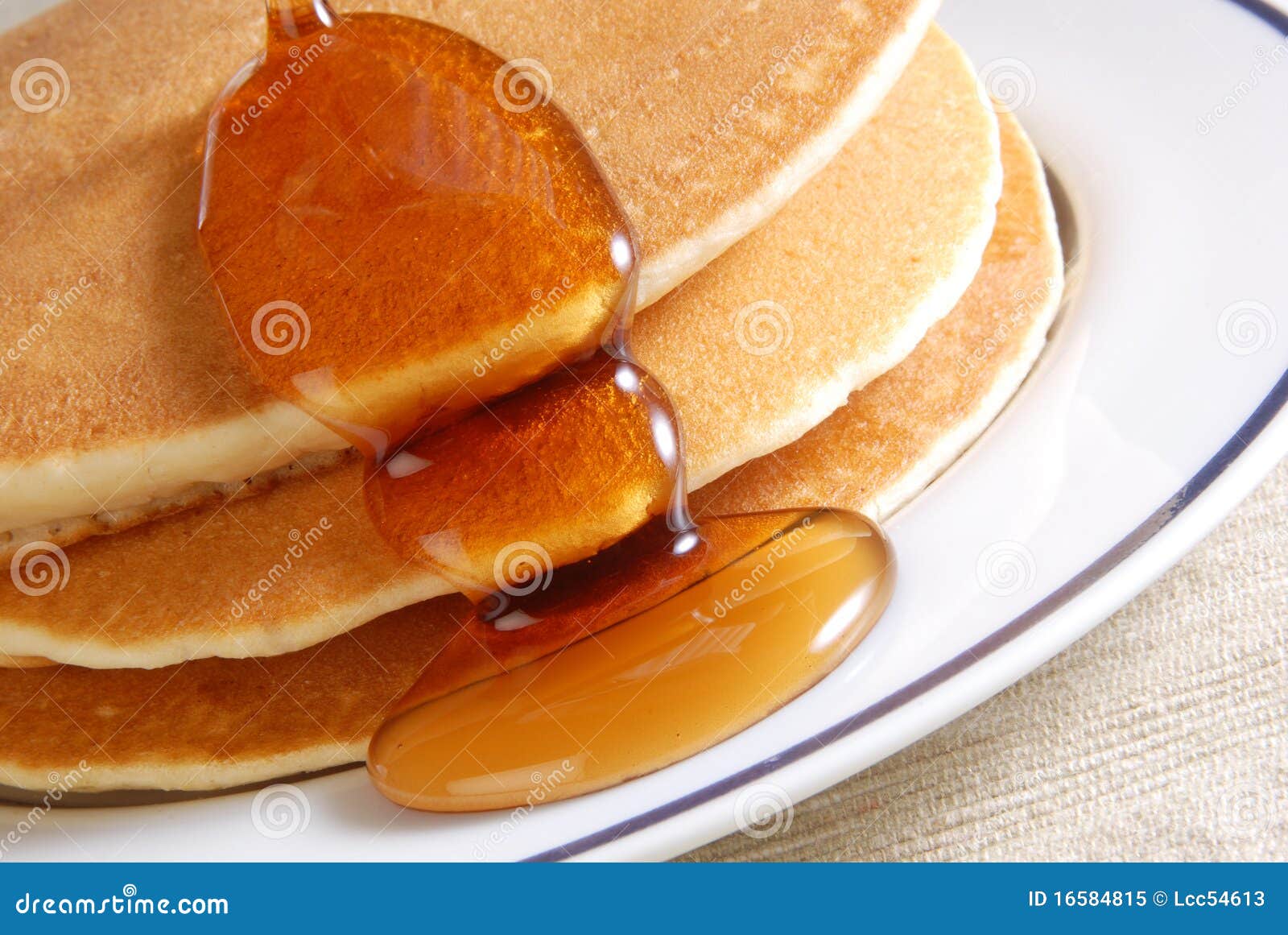 Pancake stock image. Image of buttermilk, maple, homemade - 16584815