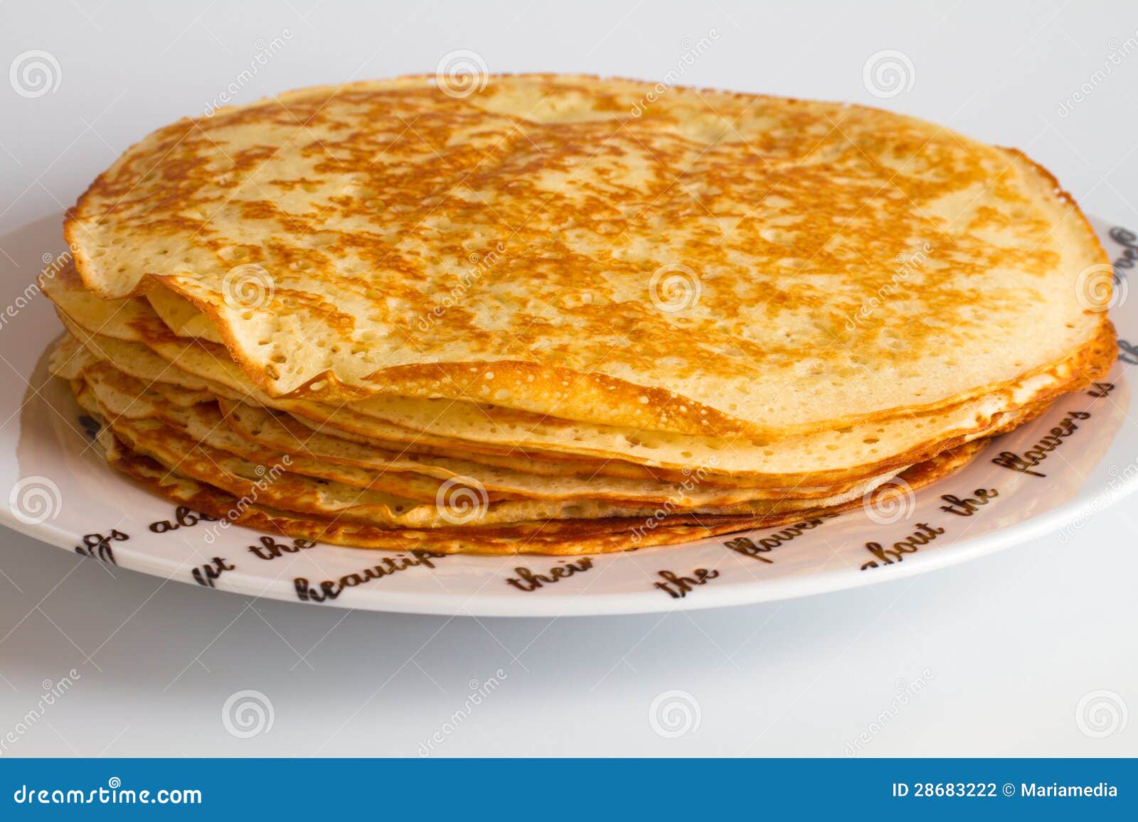 Pancake stock photo. Image of meal, flavor, large, food - 28683222