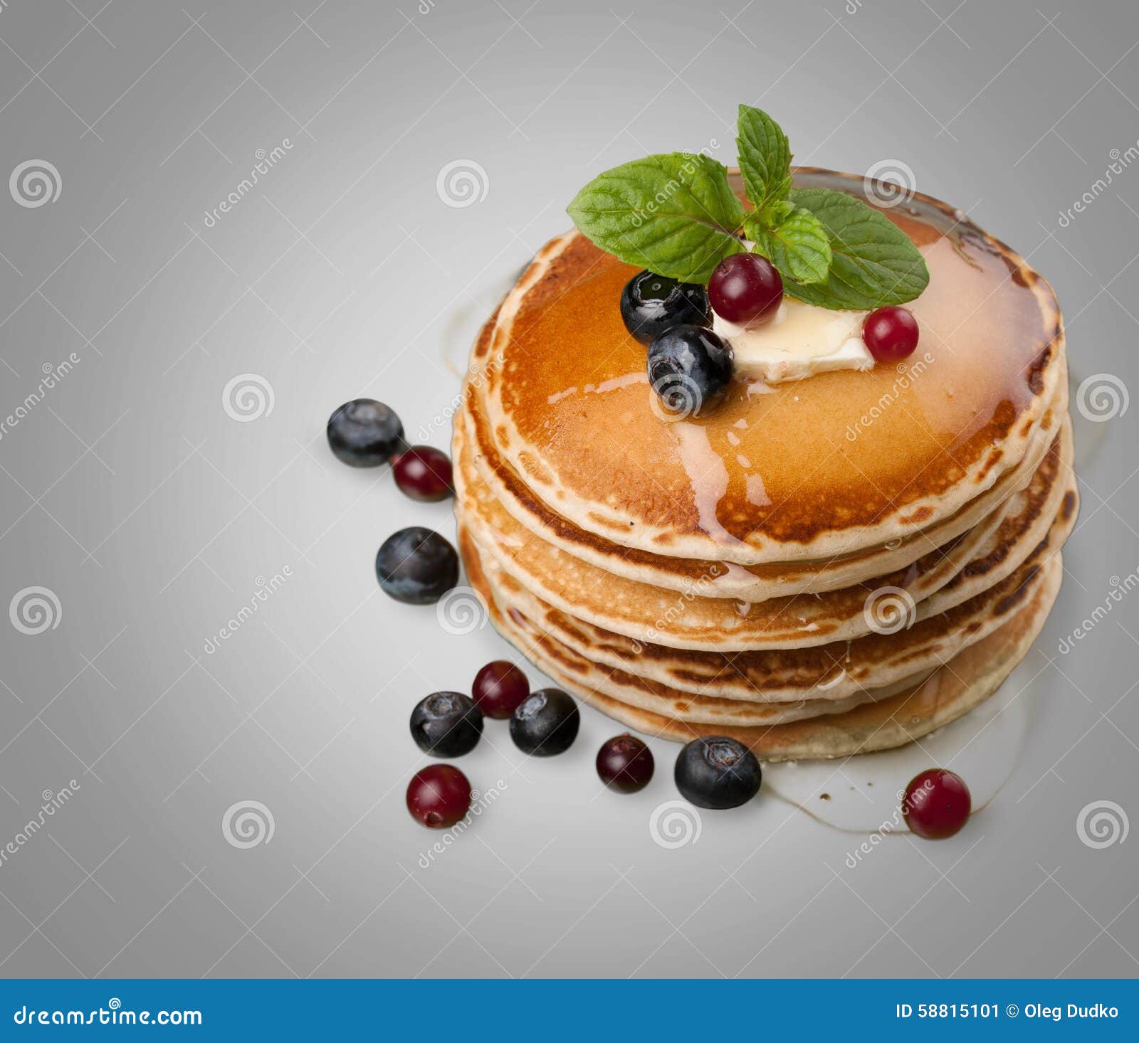 Pancake stock image. Image of morning, butter, meal, food - 58815101