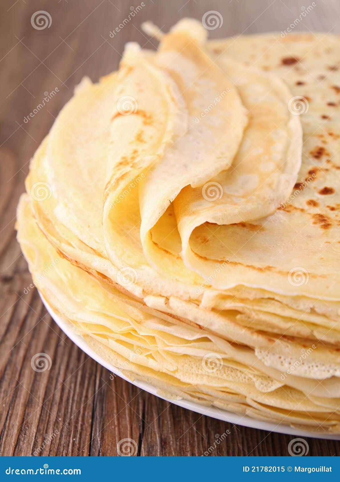 Pancake pile stock image. Image of rustic, baking, stack - 21782015