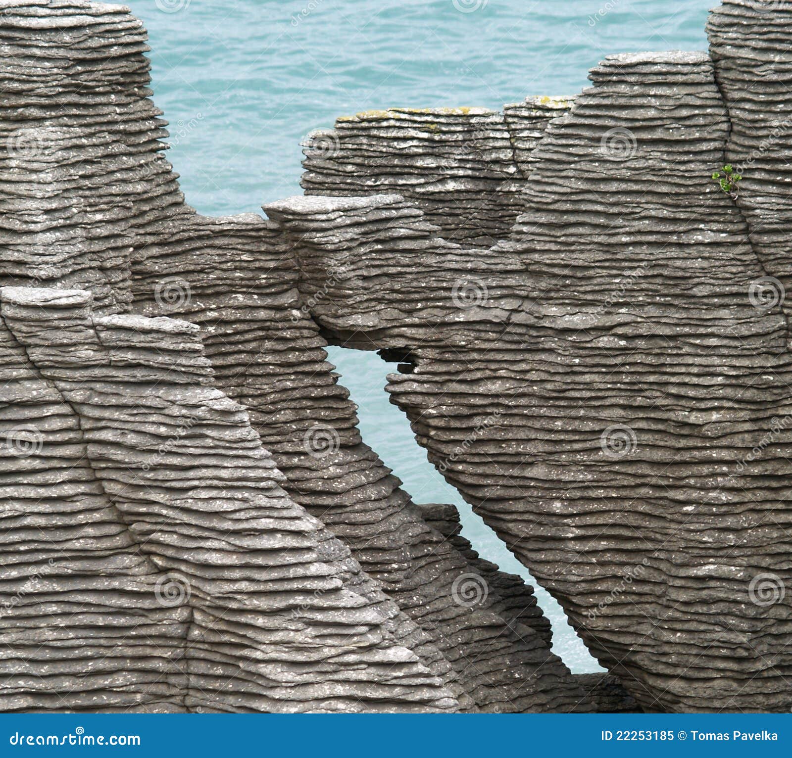 Pancake rocks stock image. Image of line, rocks, detail - 22253185