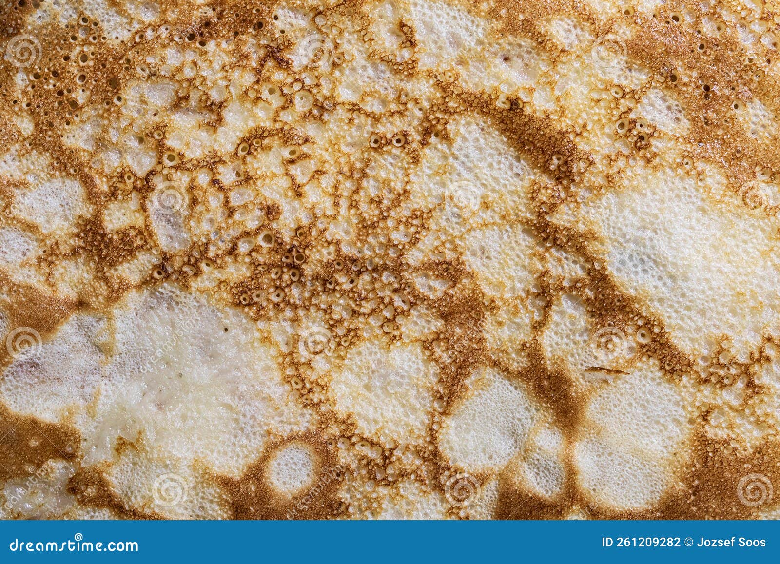 Pancake Surface Texture and Pattern. Close-up of Thin Hot Pancakes in a ...