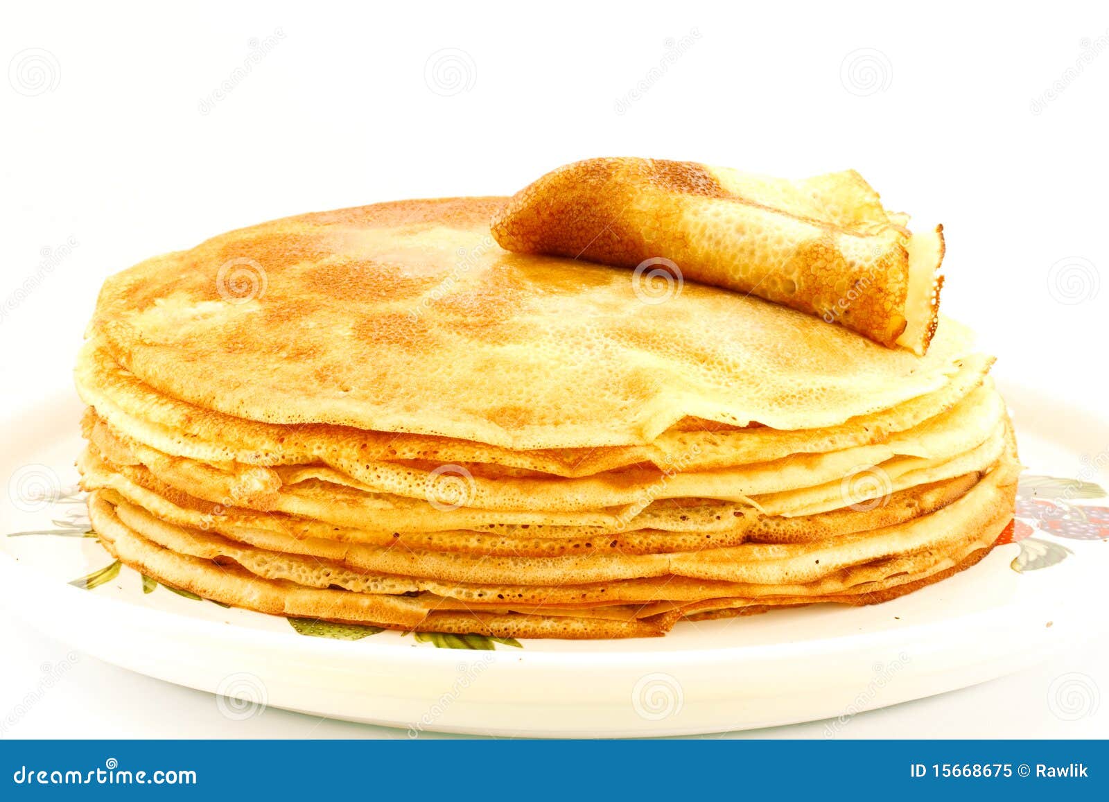 Pancakes stock image. Image of dessert, morning, juicy - 15668675