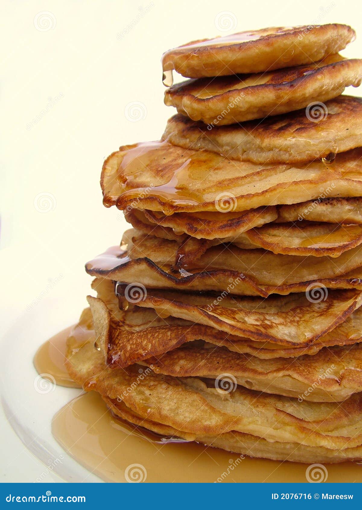 Pancakes stock photo. Image of pancakes, slathered, isolated - 2076716