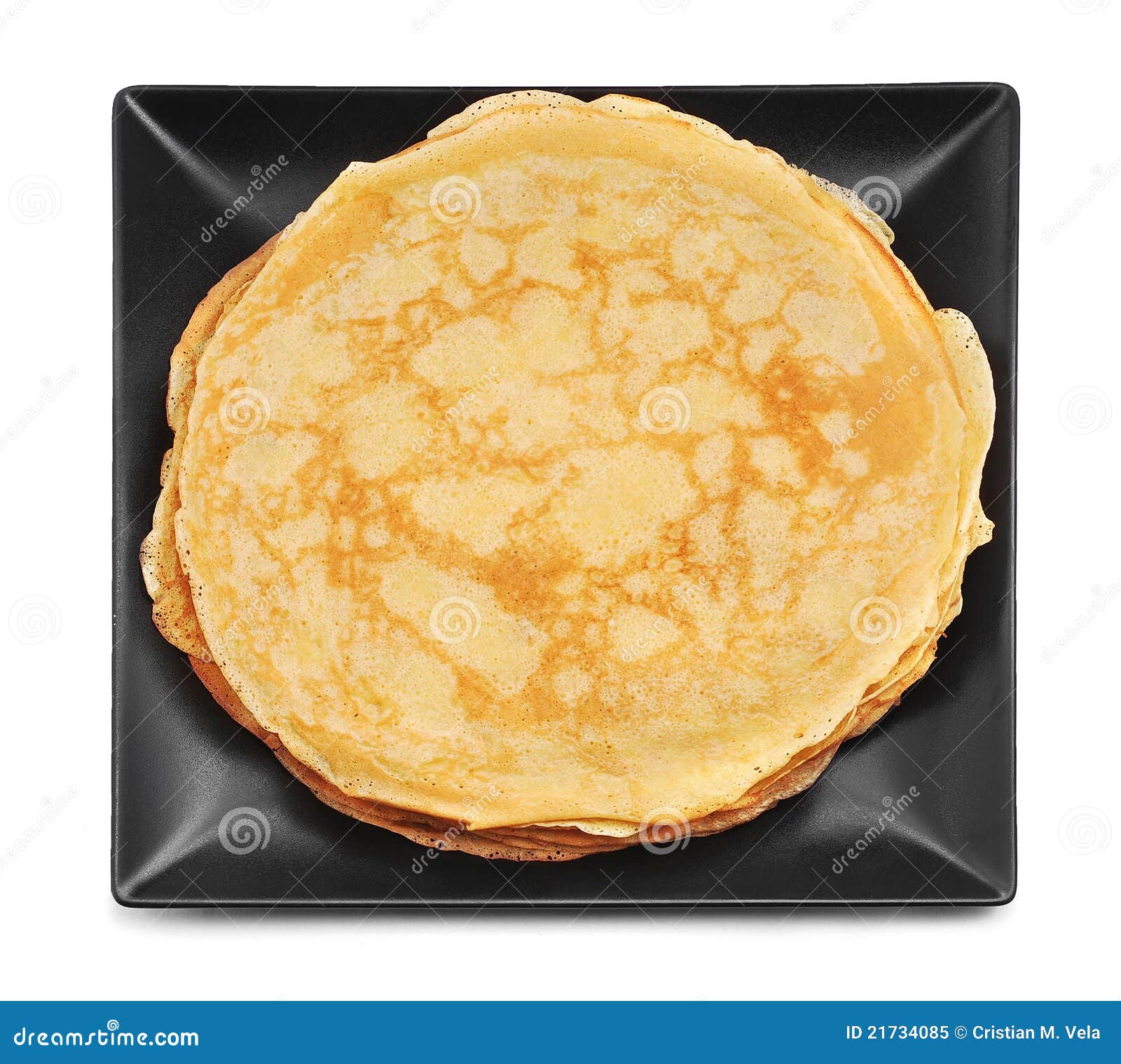 Pancakes stock image. Image of black, snack, homemade - 21734085