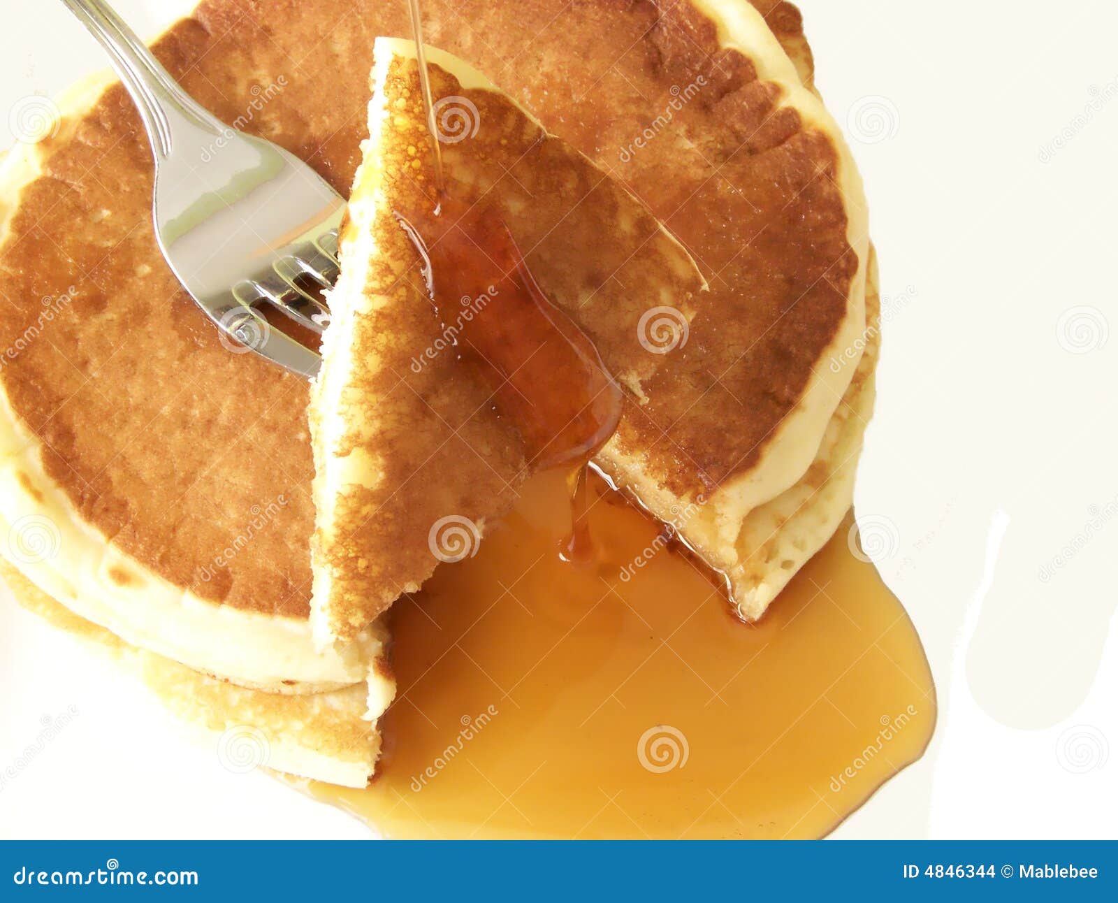 Pancakes stock photo. Image of breakfast, cakes, sliced - 4846344