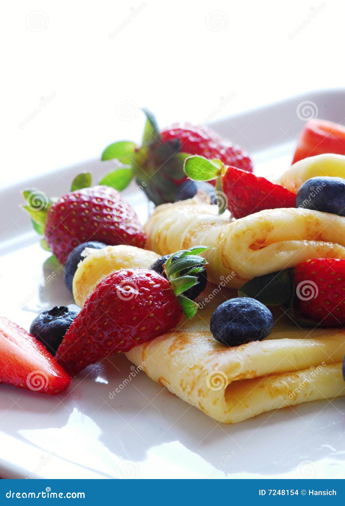 Pancakes stock photo. Image of culinary, berry, freshness - 7248154