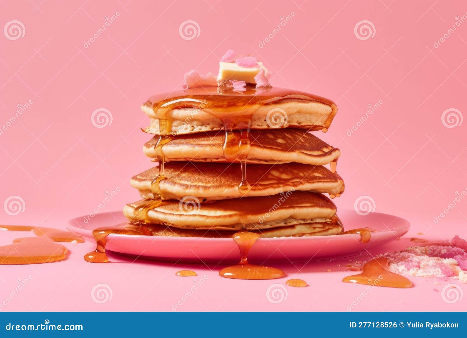 Pancakes Maple Syrup. Generate Ai Stock Illustration - Illustration of ... Pancakes Maple Syrup. Generate Ai Stock Illustration - Illustration of ...