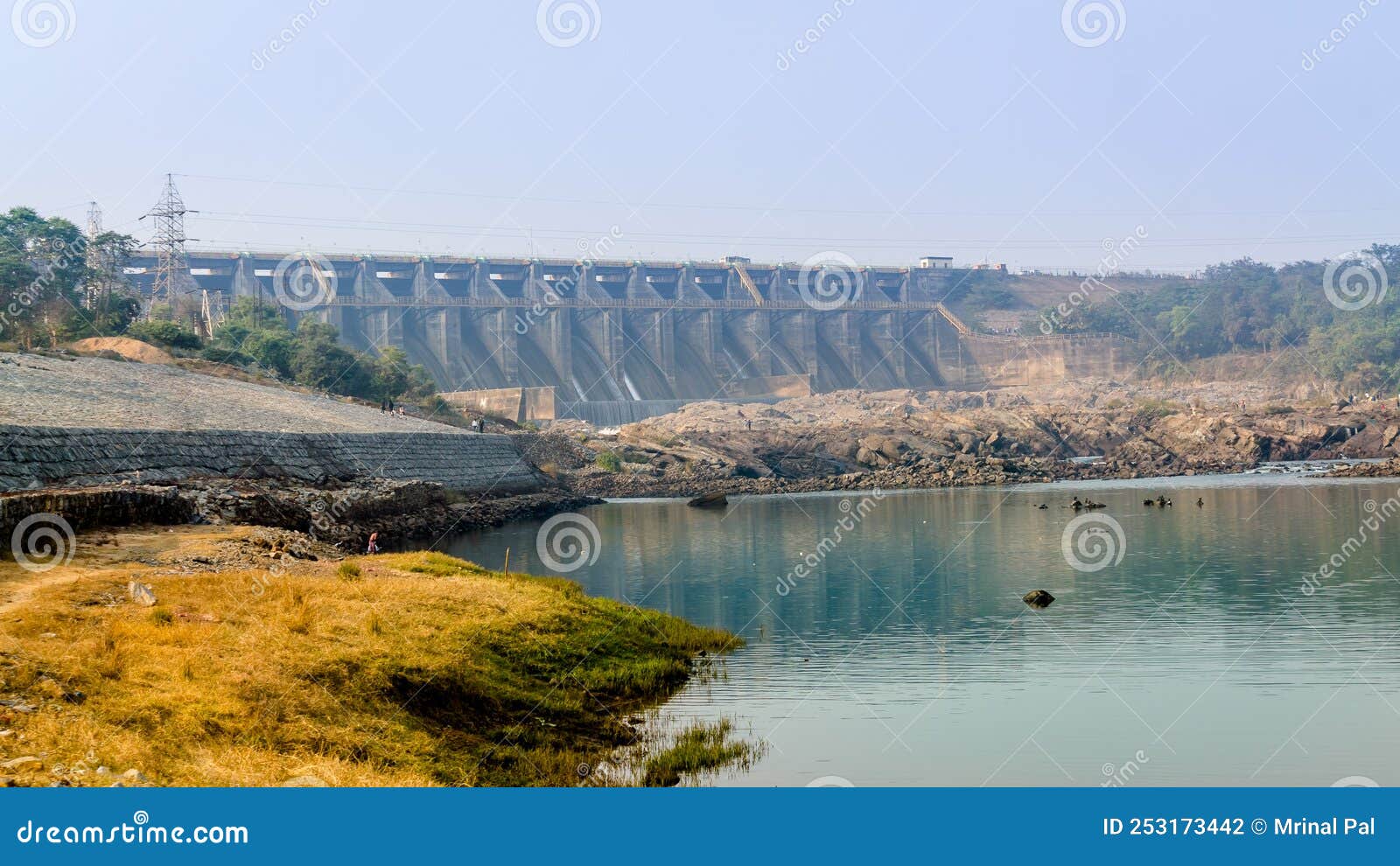 Panchet Dam, Dhanbad - A Dam Built On Damodar River Stock Photography ...