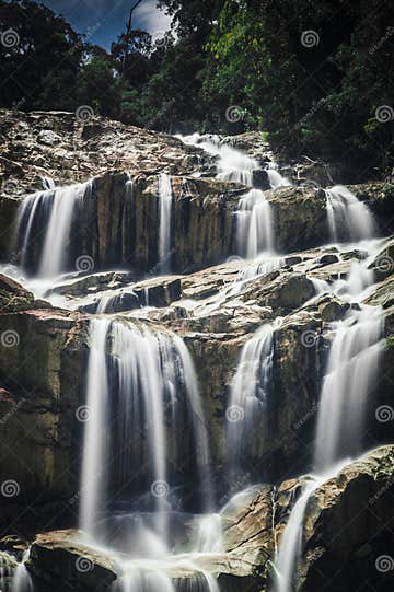 Panching Waterfall stock photo. Image of jungle, pahang - 50604144